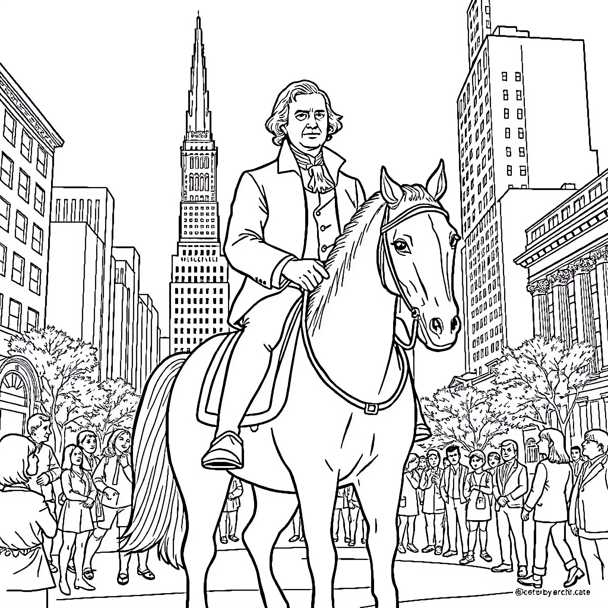 4 Best Thomas Jefferson Coloring Pages (Free Printable PDFs)