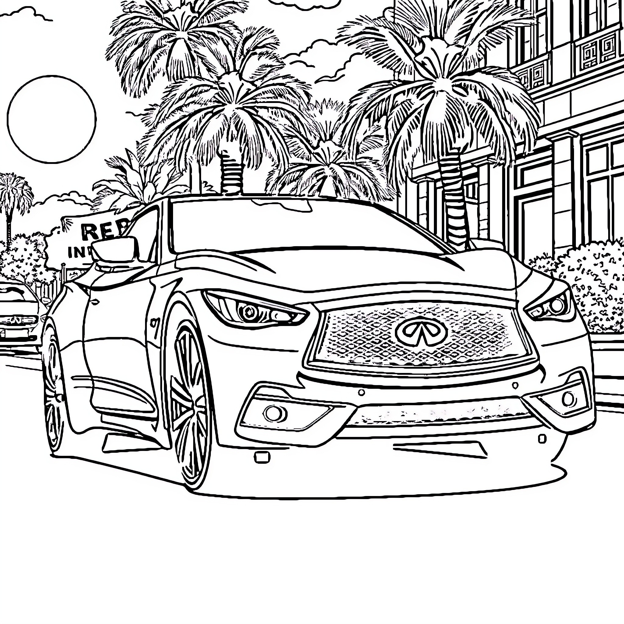 Best Infiniti Coloring Pages (Free Printable PDF)