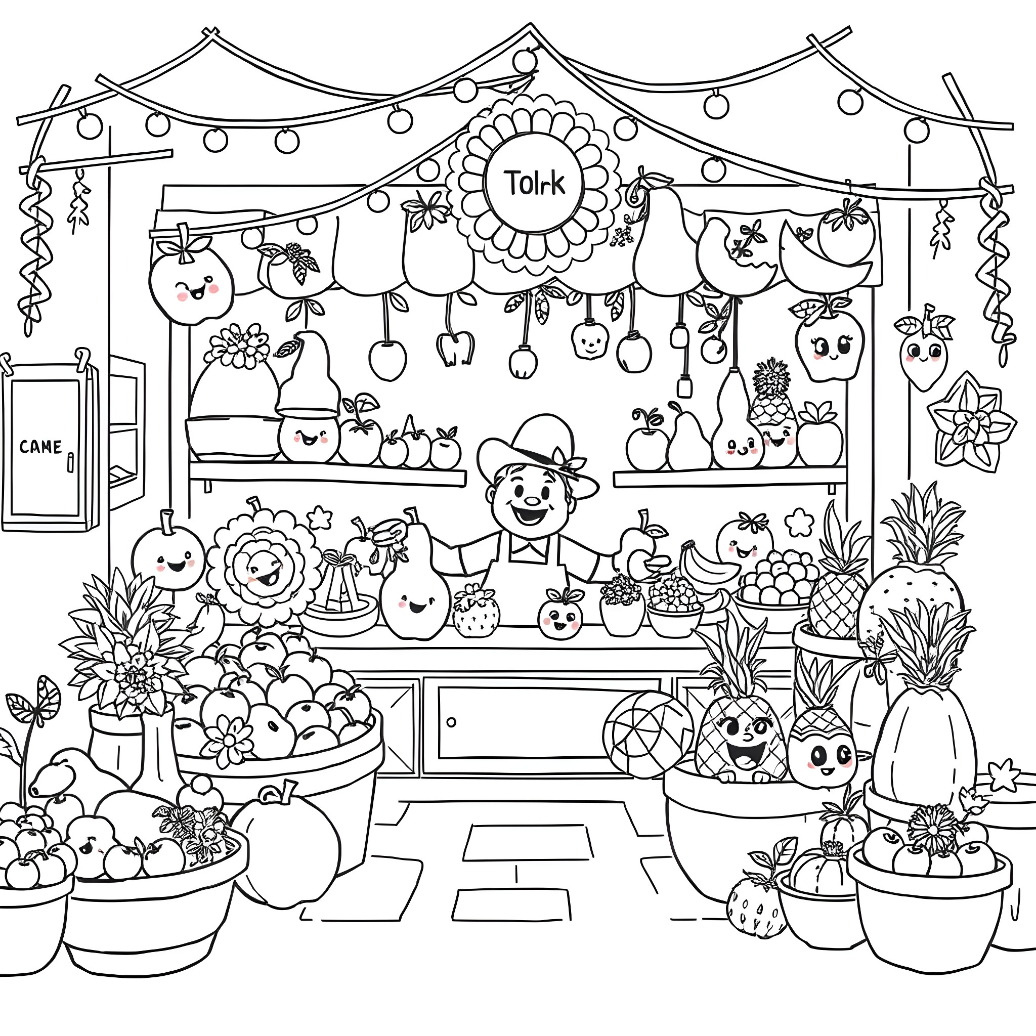 Best Fruit Coloring Pages (Free Printable PDF)