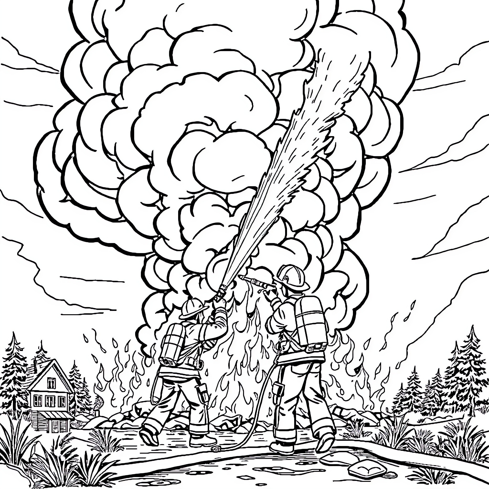 Best Fireman Coloring Pages (Free Printable PDF)