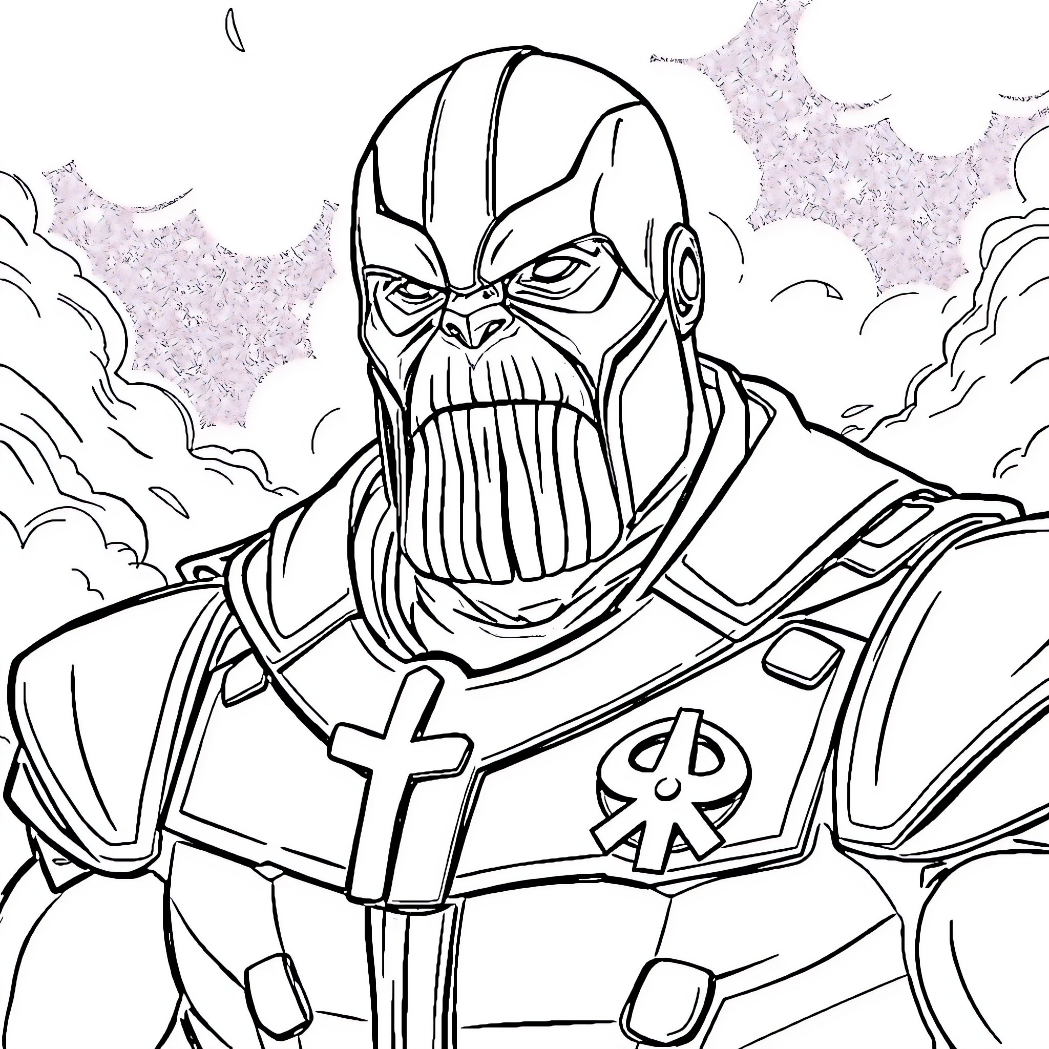 Best Thanos Coloring Pages (Free Printable PDF)