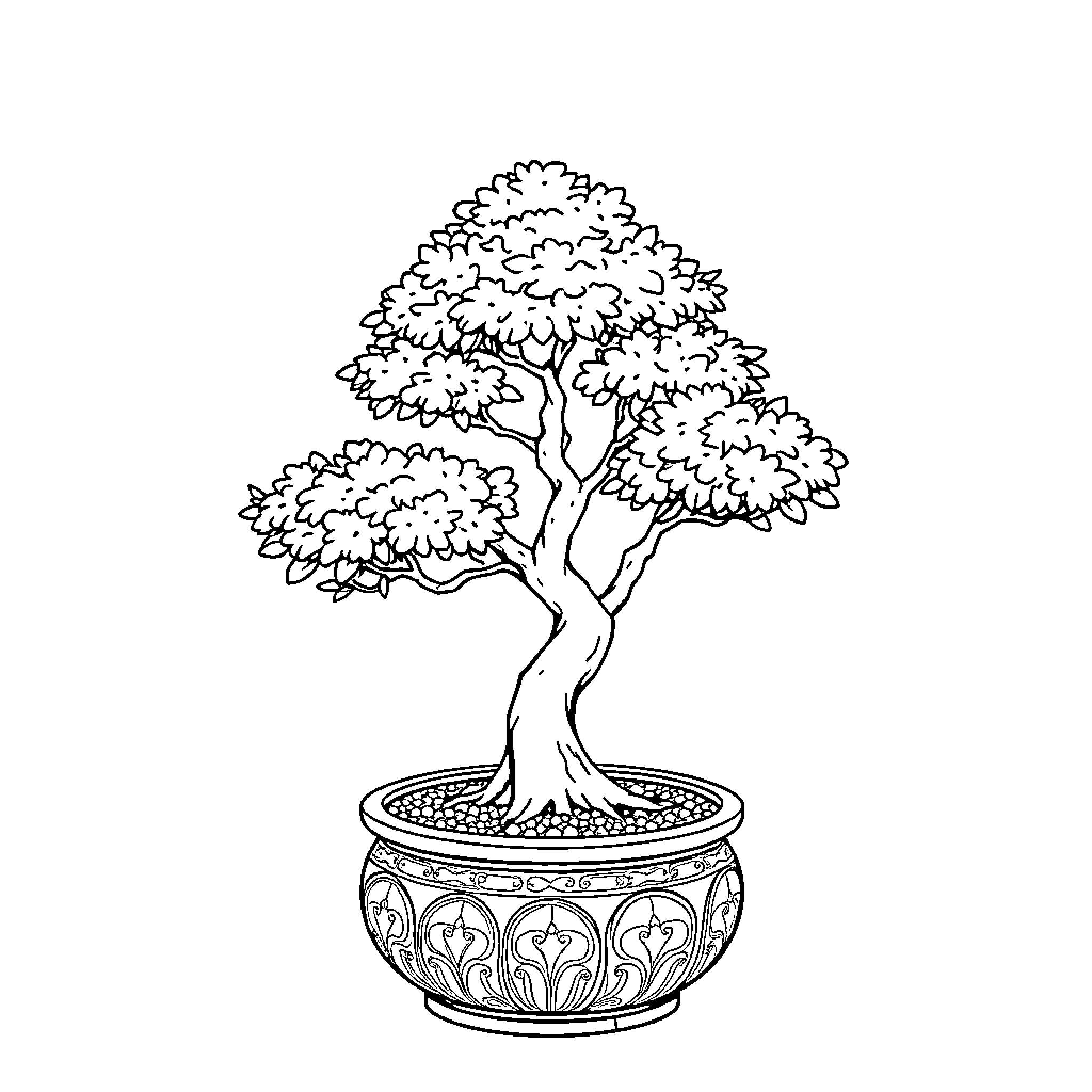 Best Bonsai Coloring Pages (Free Printable PDF)