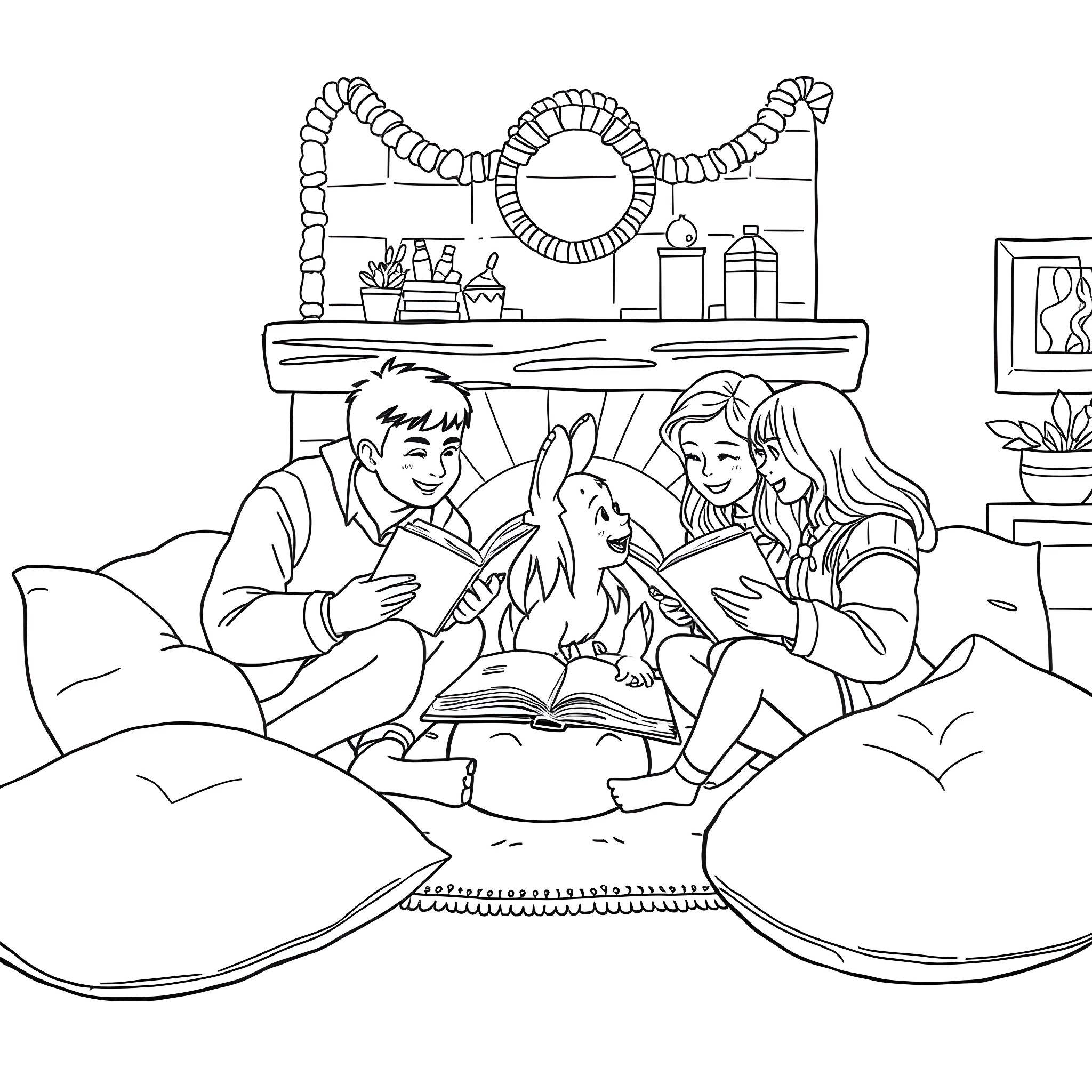 199 Best Family Coloring Pages (Free Printable PDFs)