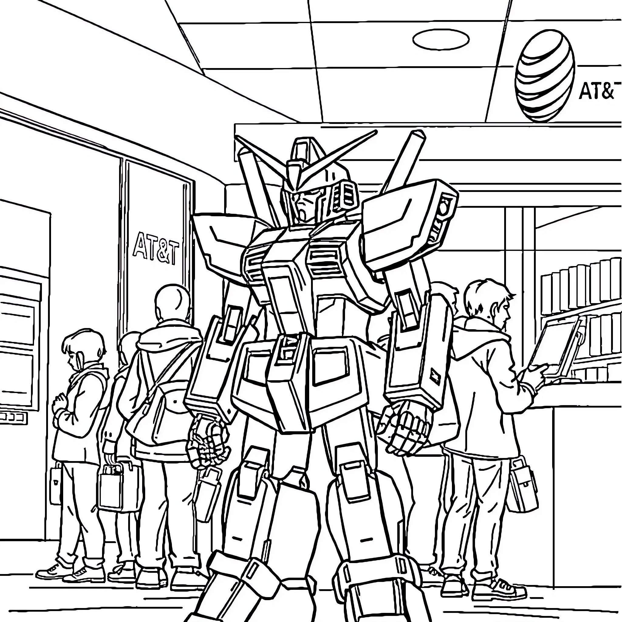 Best Gundam Coloring Pages (Free Printable PDF)