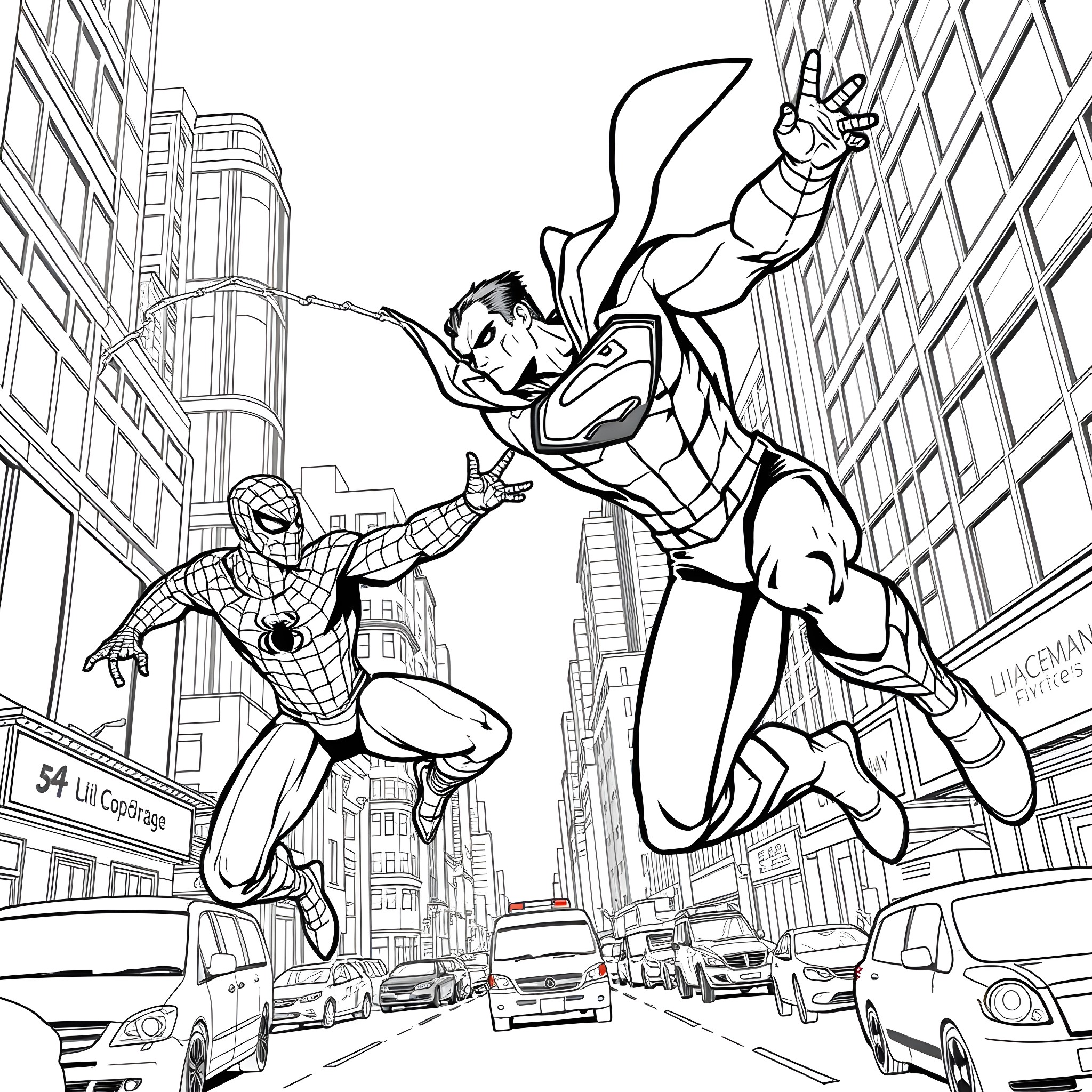 Best Superhero Coloring Pages (Free Printable PDF)