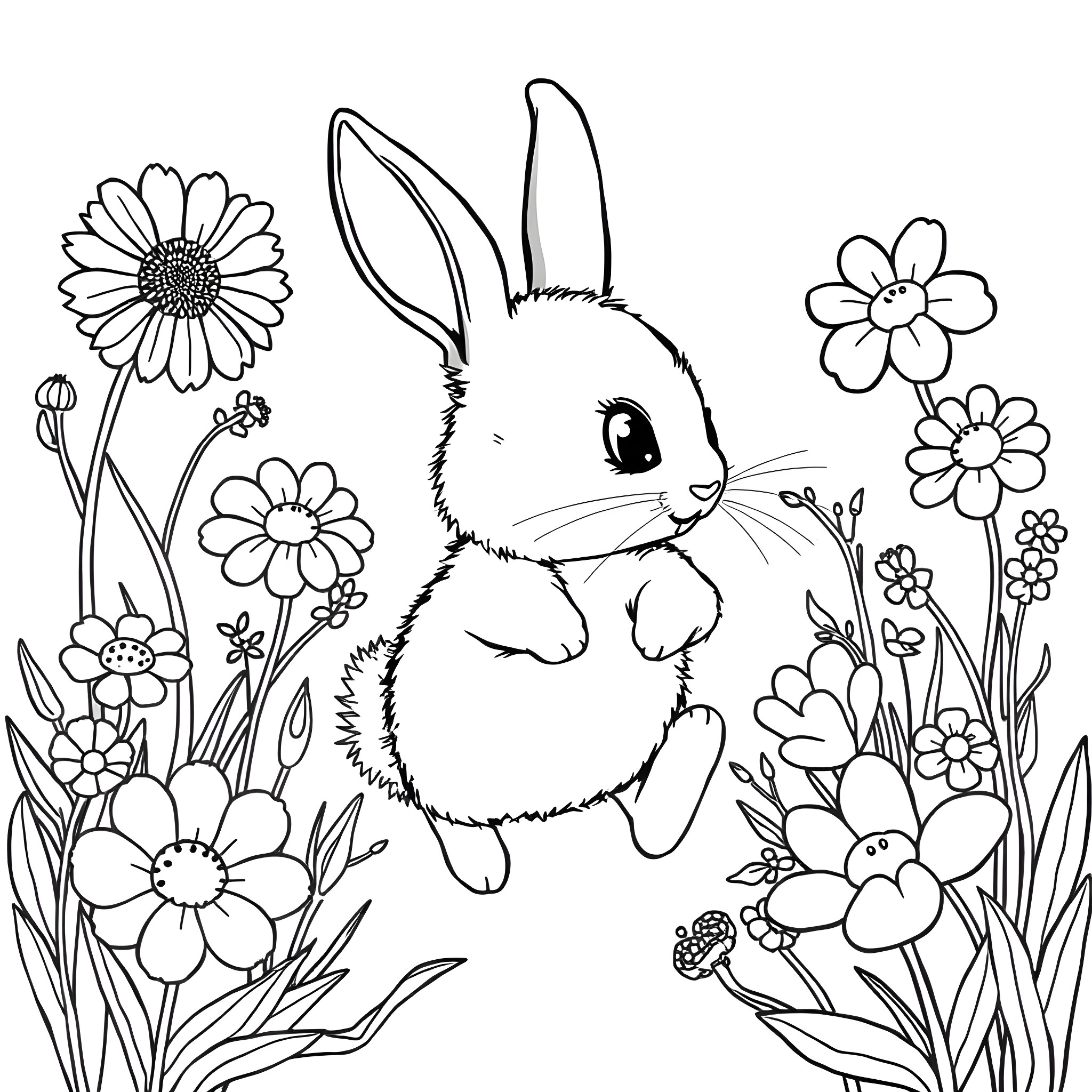 1 Best Baby Bunny Coloring Pages (Free Printable PDFs)