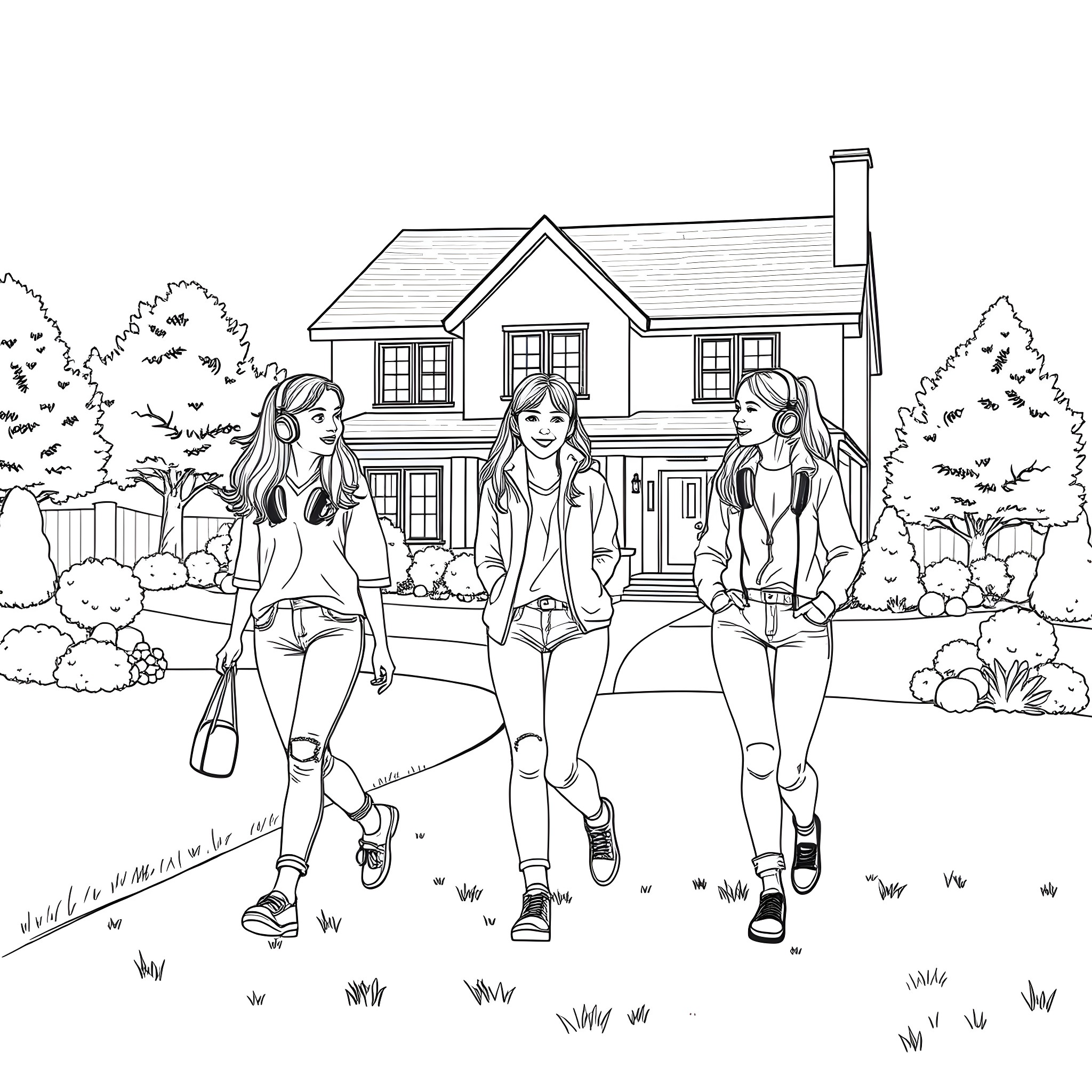 34 Best Teen Girl Coloring Pages (Free Printable PDFs)
