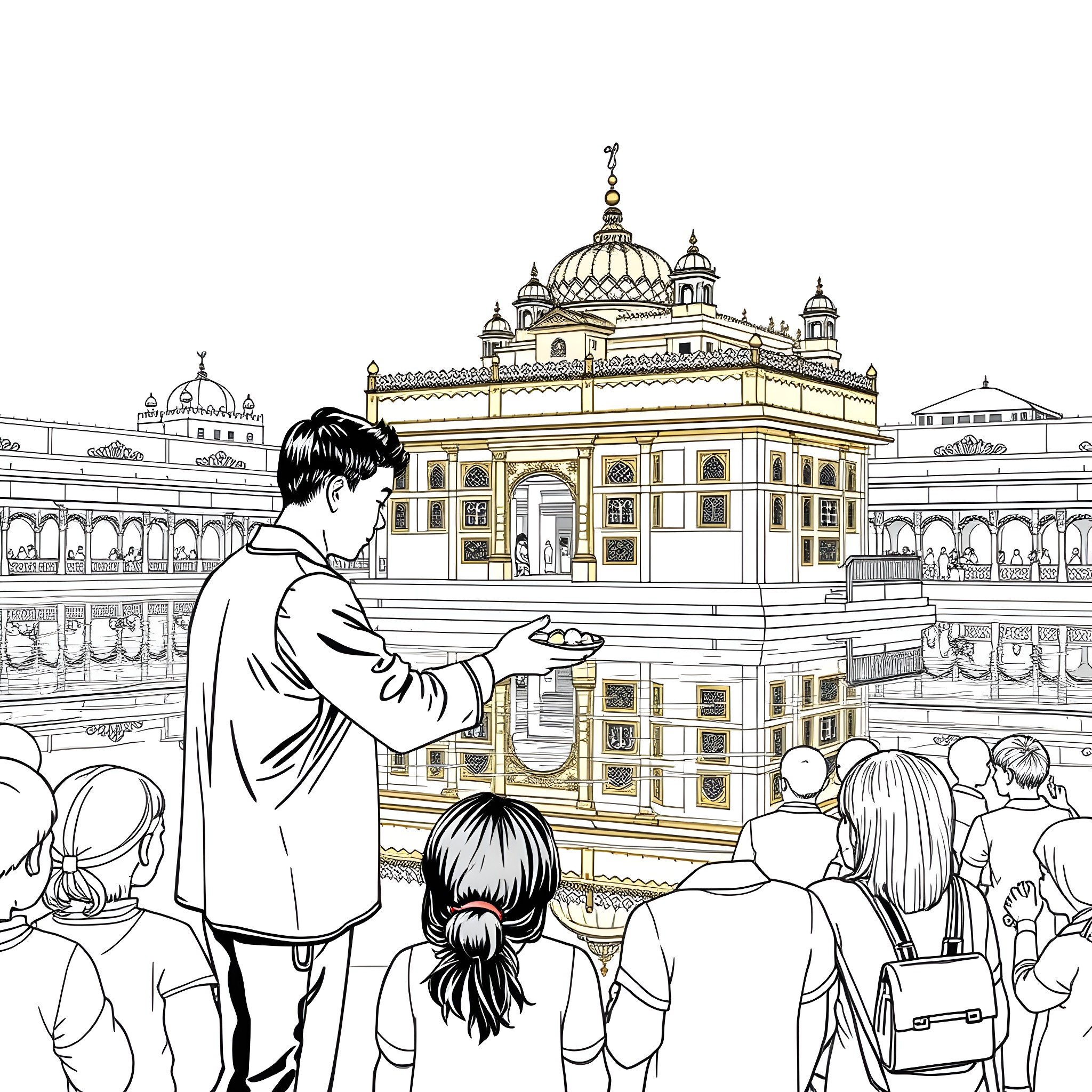 Best Temple Coloring Pages (Free Printable PDF)