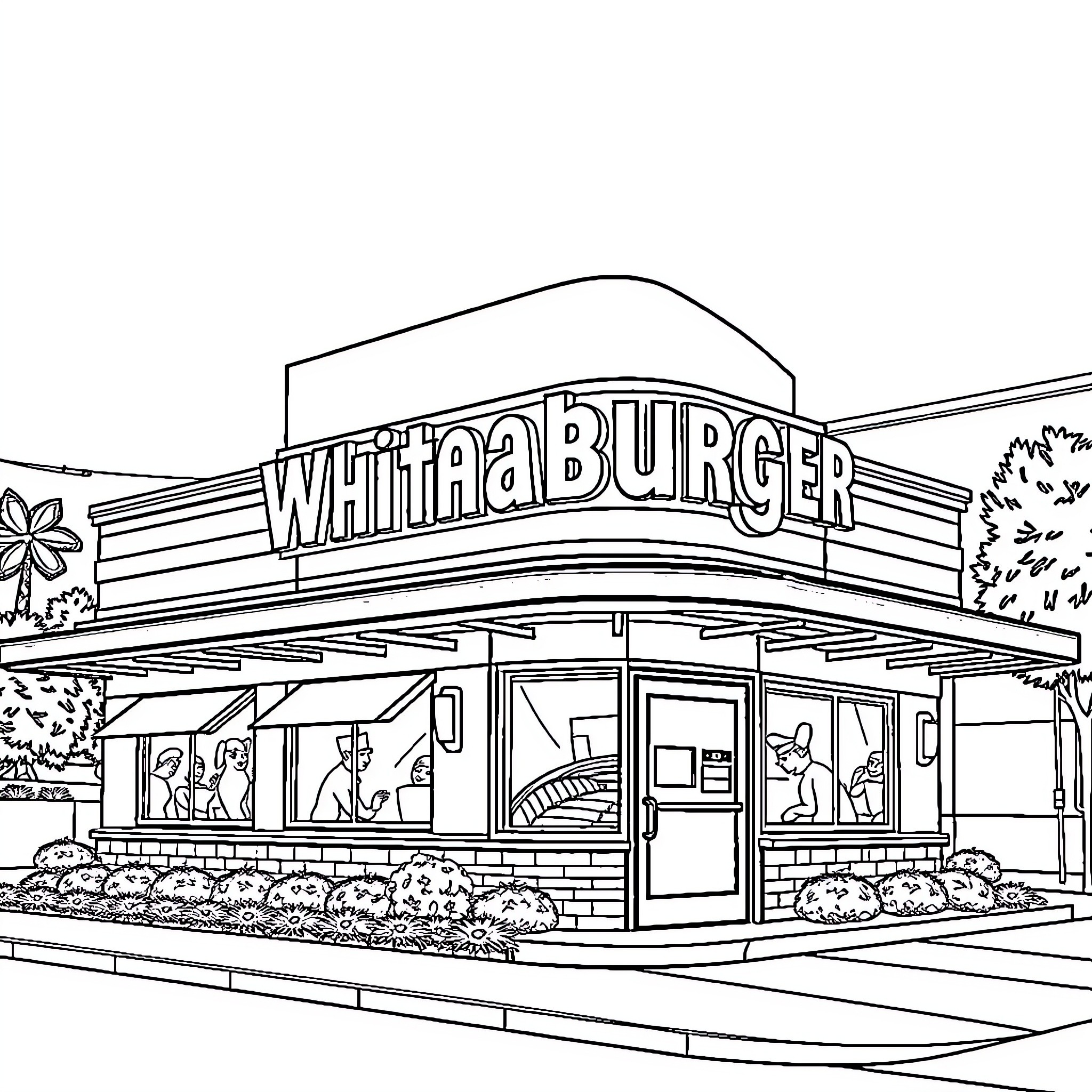 2 Best Whataburger Coloring Pages (Free Printable PDFs)