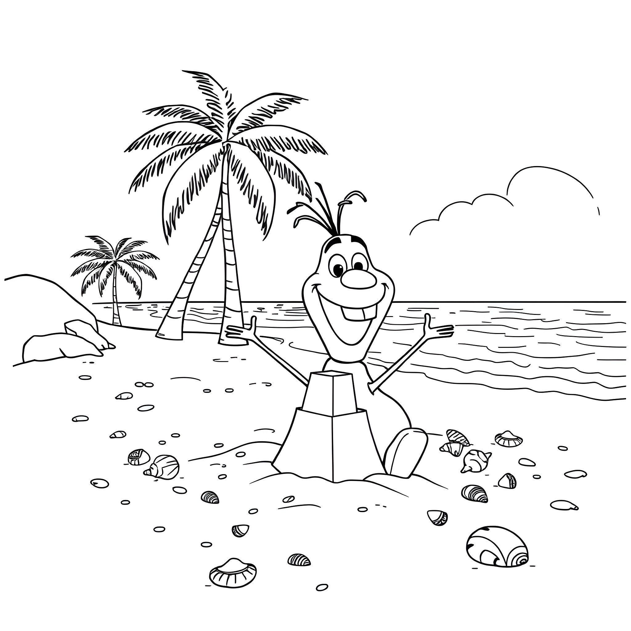 43 Best Olaf Coloring Pages (Free Printable PDFs)