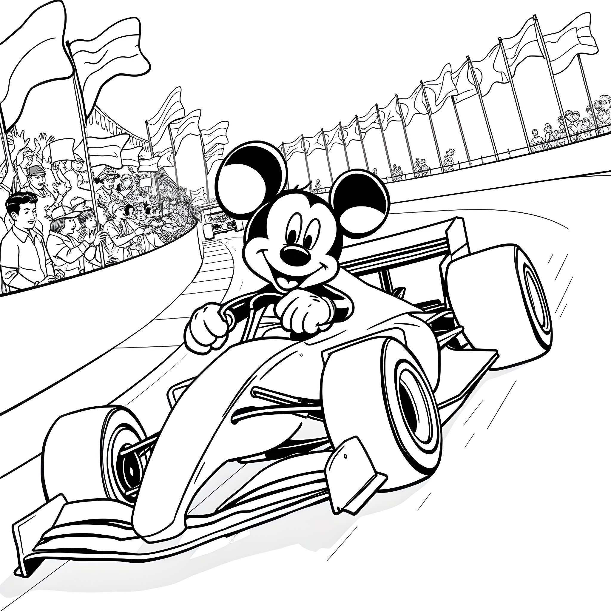 504 Best Mickey Mouse Coloring Pages (Free Printable PDFs)