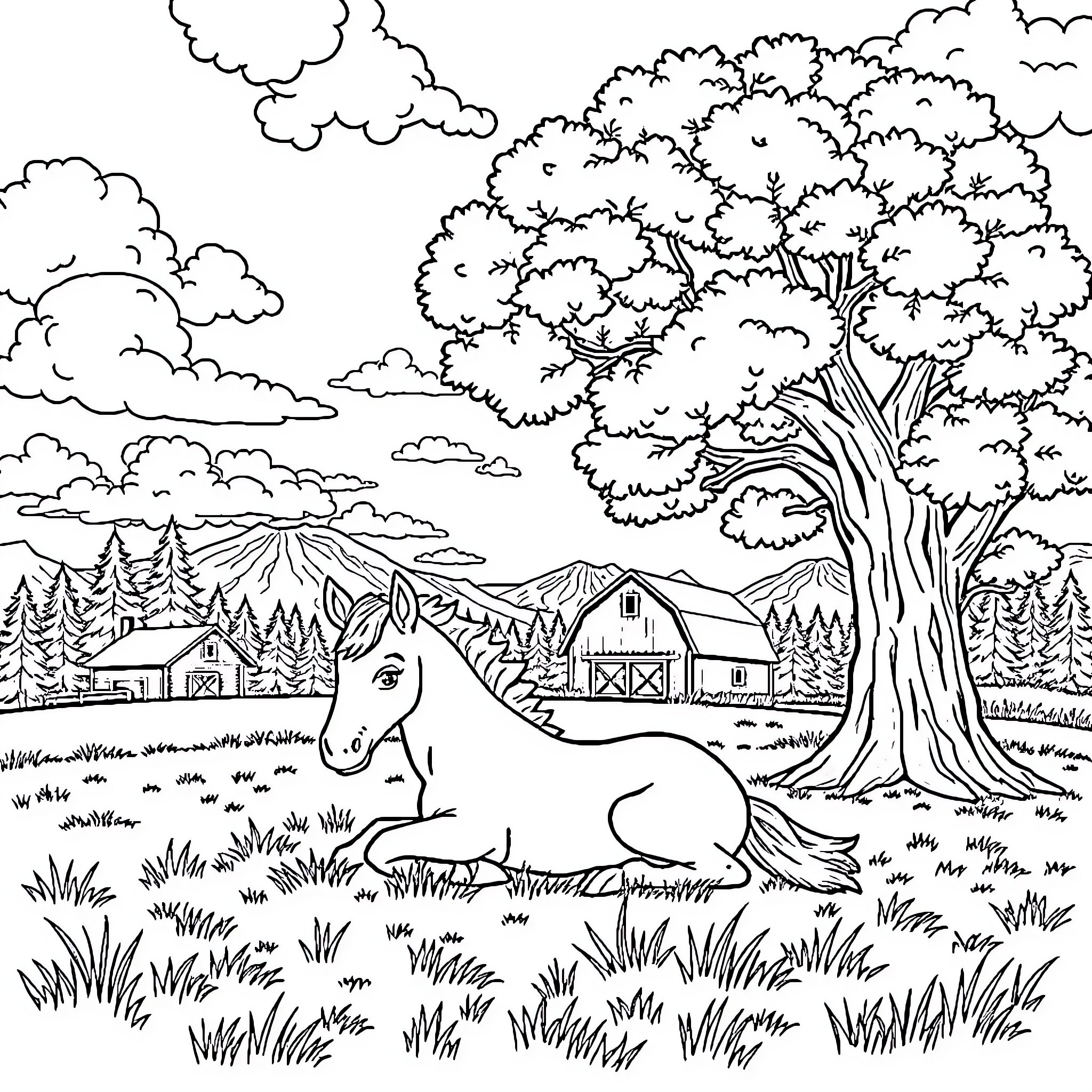 432 Best Horse Coloring Pages (Free Printable PDFs)