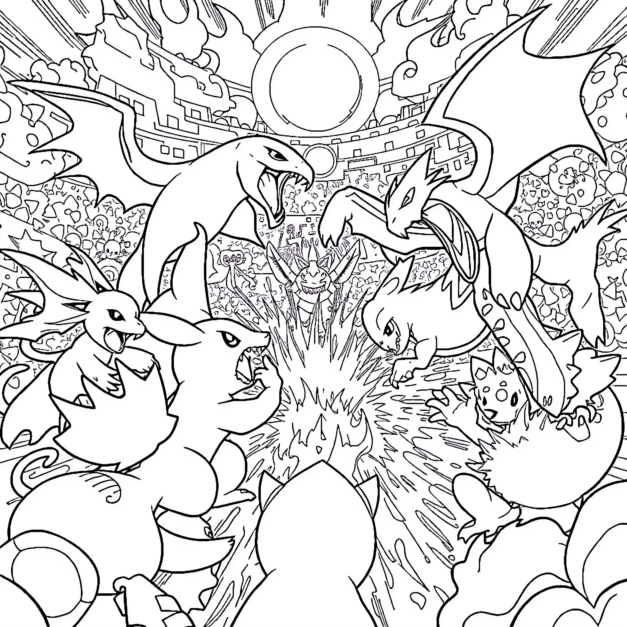 Best Pokémon Coloring Pages (Free Printable PDF)