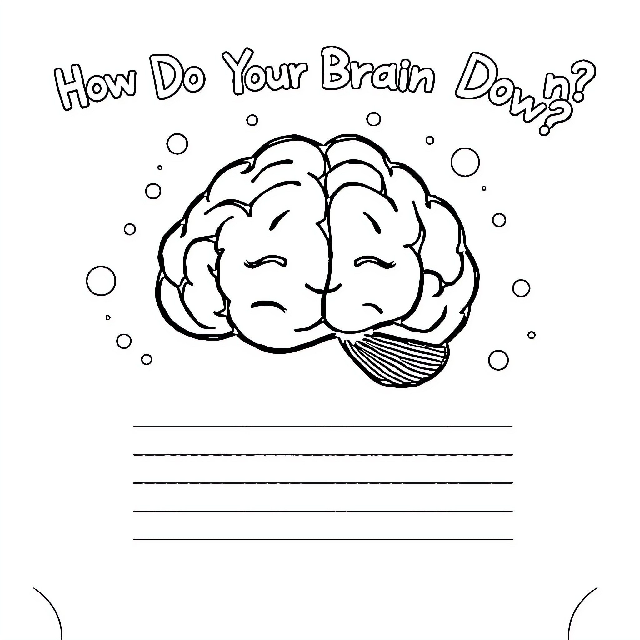 Best Brain Coloring Pages (Free Printable PDF)