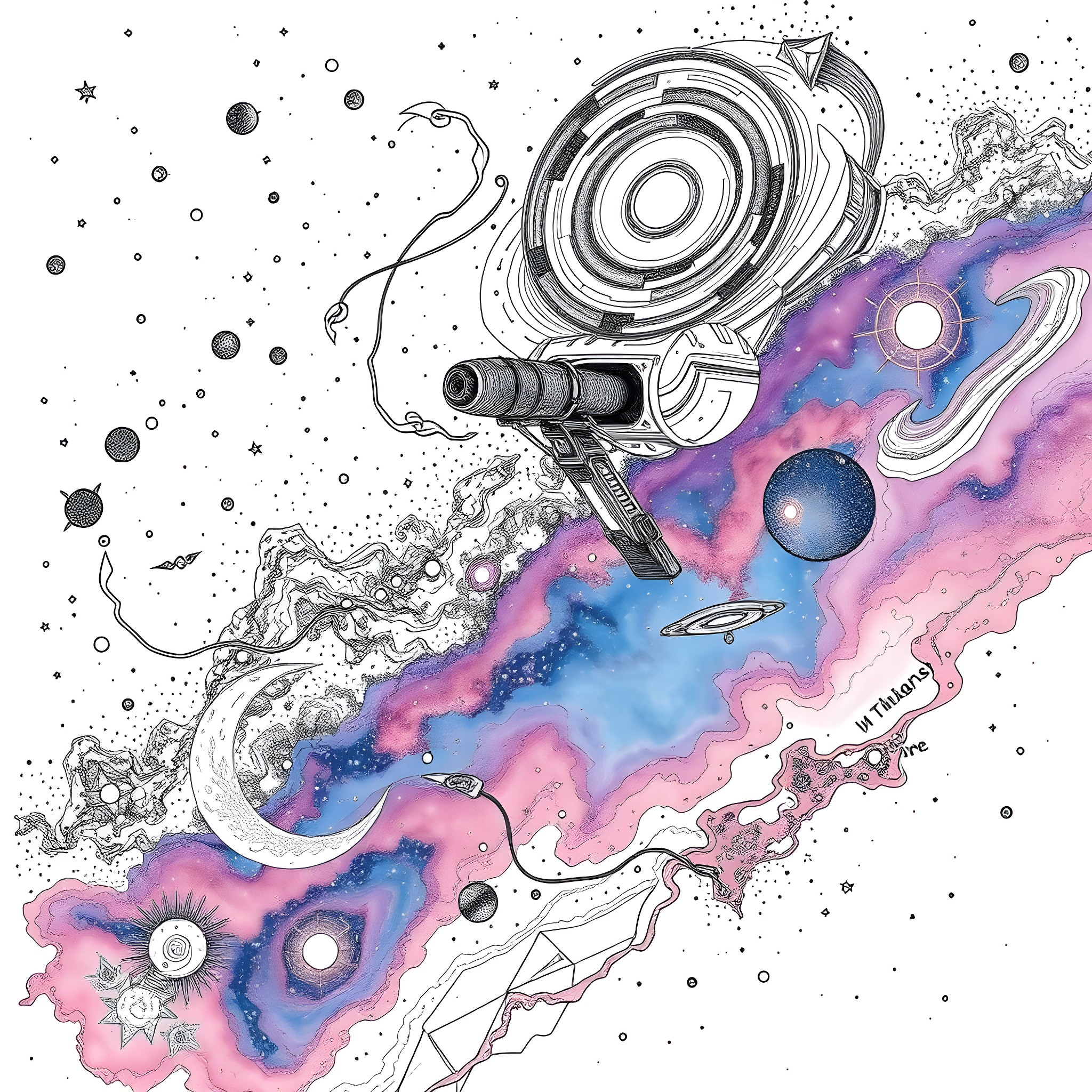 Best Galaxy Coloring Pages (Free Printable PDF)