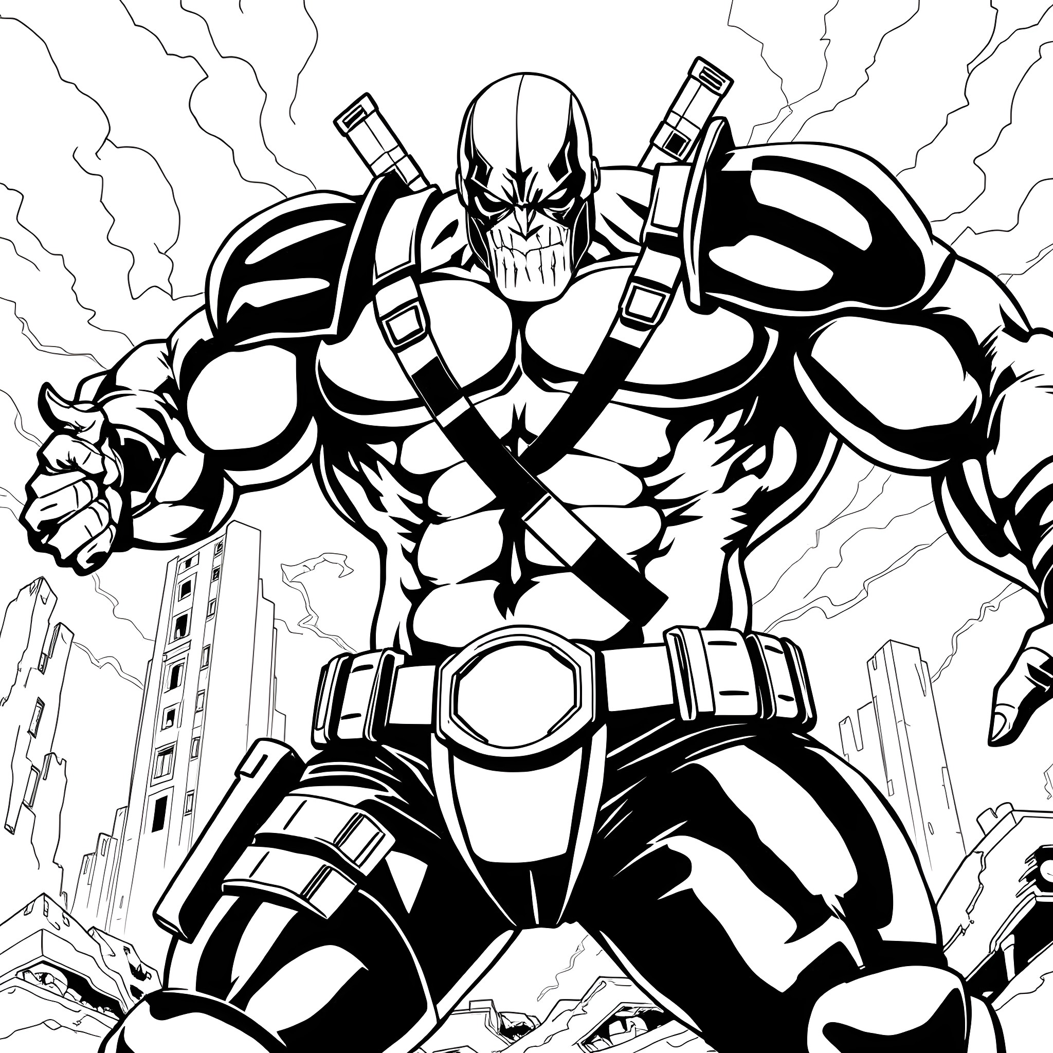 Best Bane Coloring Pages (Free Printable PDF)