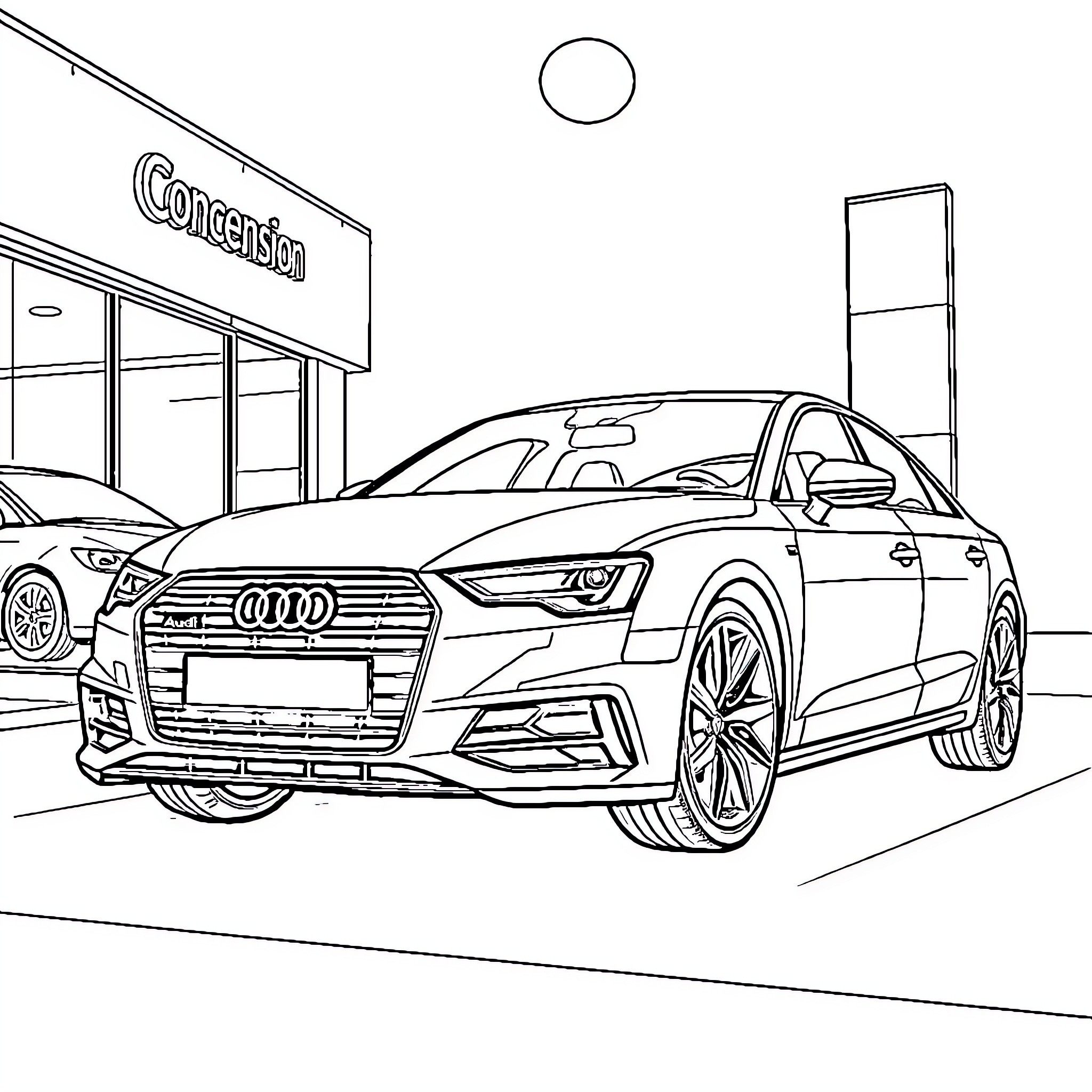 Best Audi Coloring Pages (Free Printable PDF)