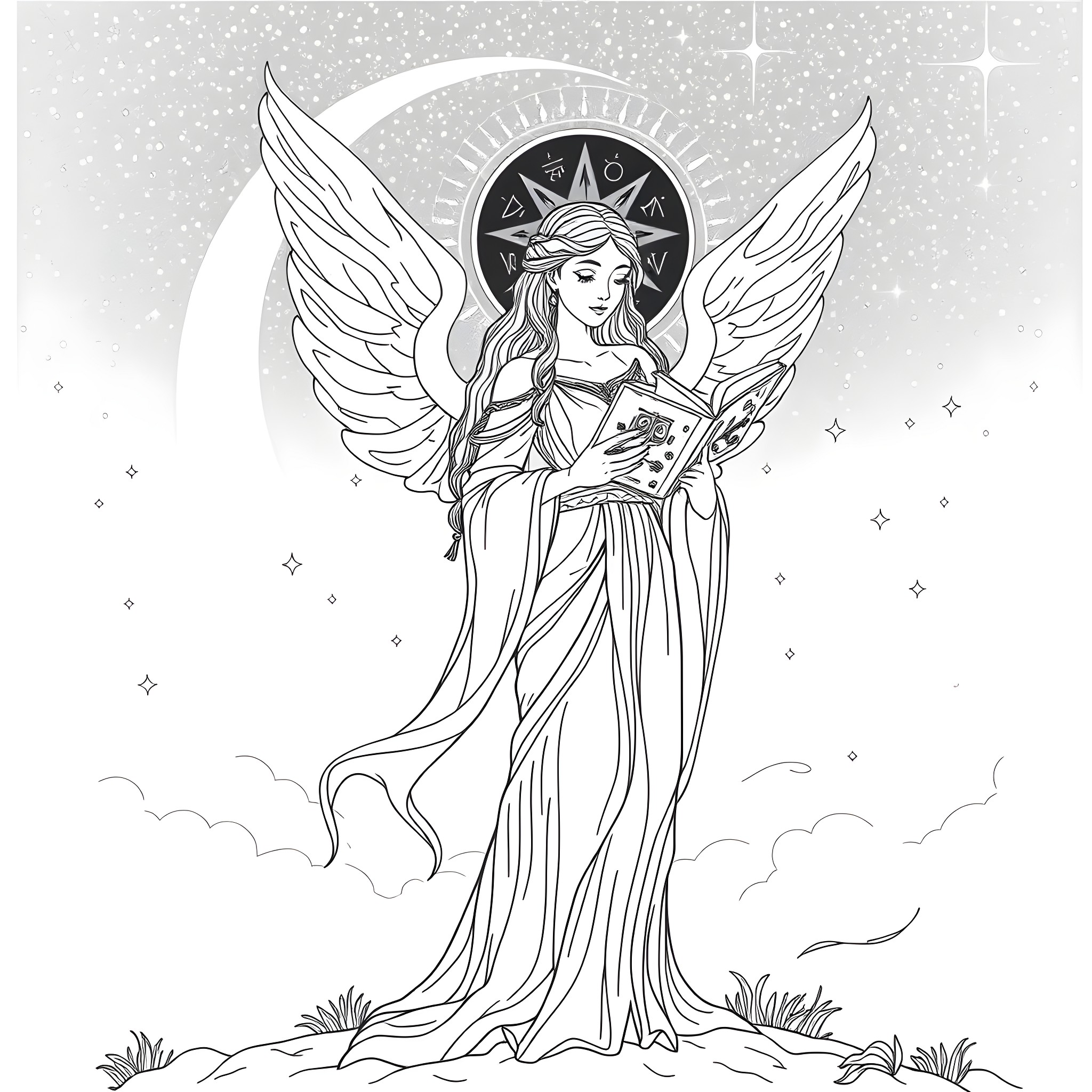 Best Goddess Coloring Pages (Free Printable PDF)