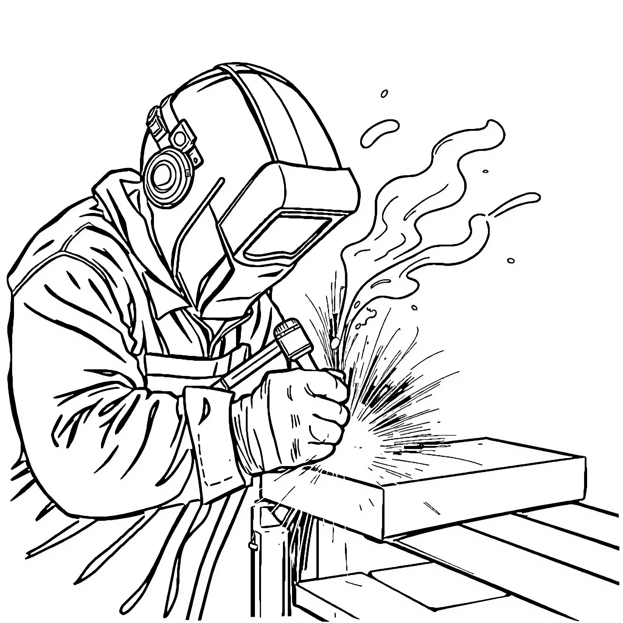 Best Welding Coloring Pages (Free Printable PDF)