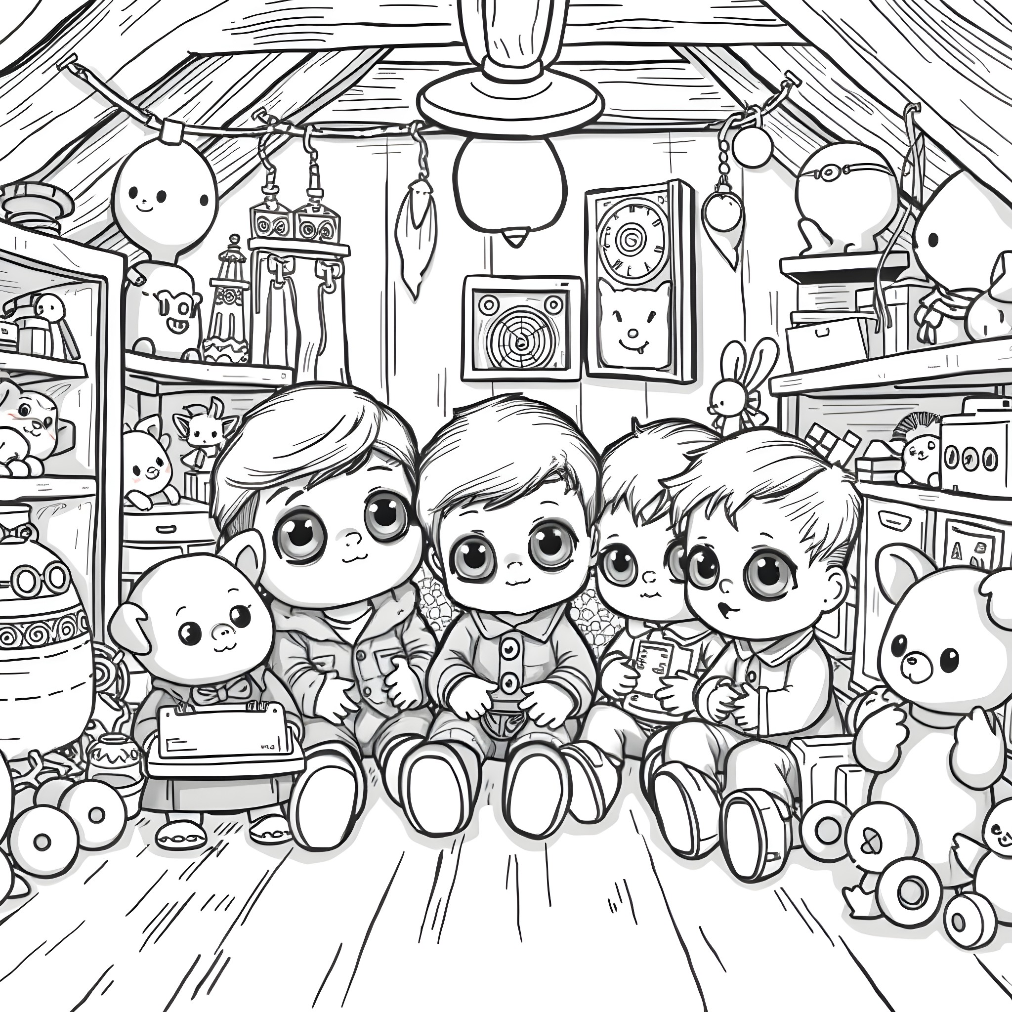 56 Best BTS Coloring Pages (Free Printable PDFs)