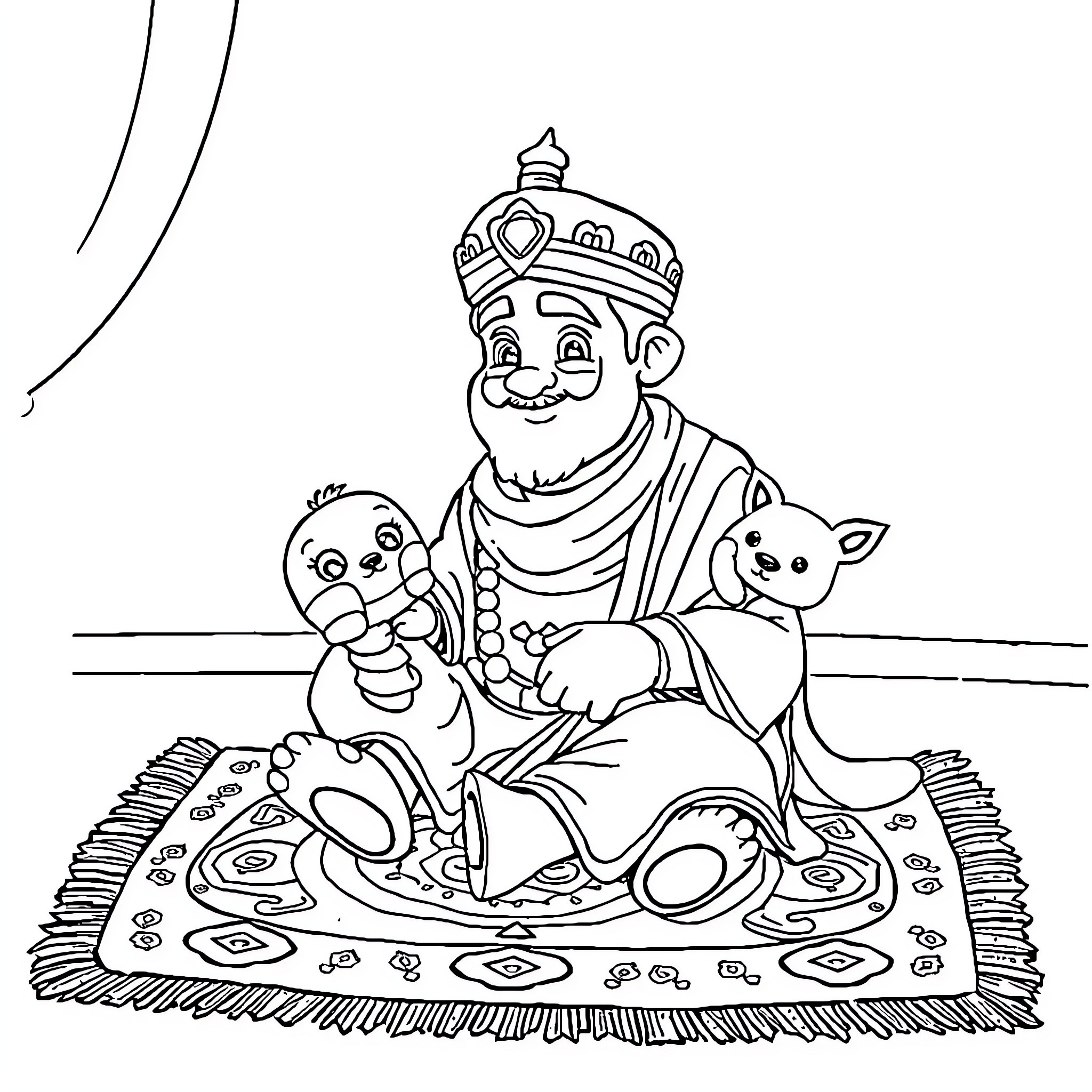 Best Sultan Coloring Pages (Free Printable PDF)