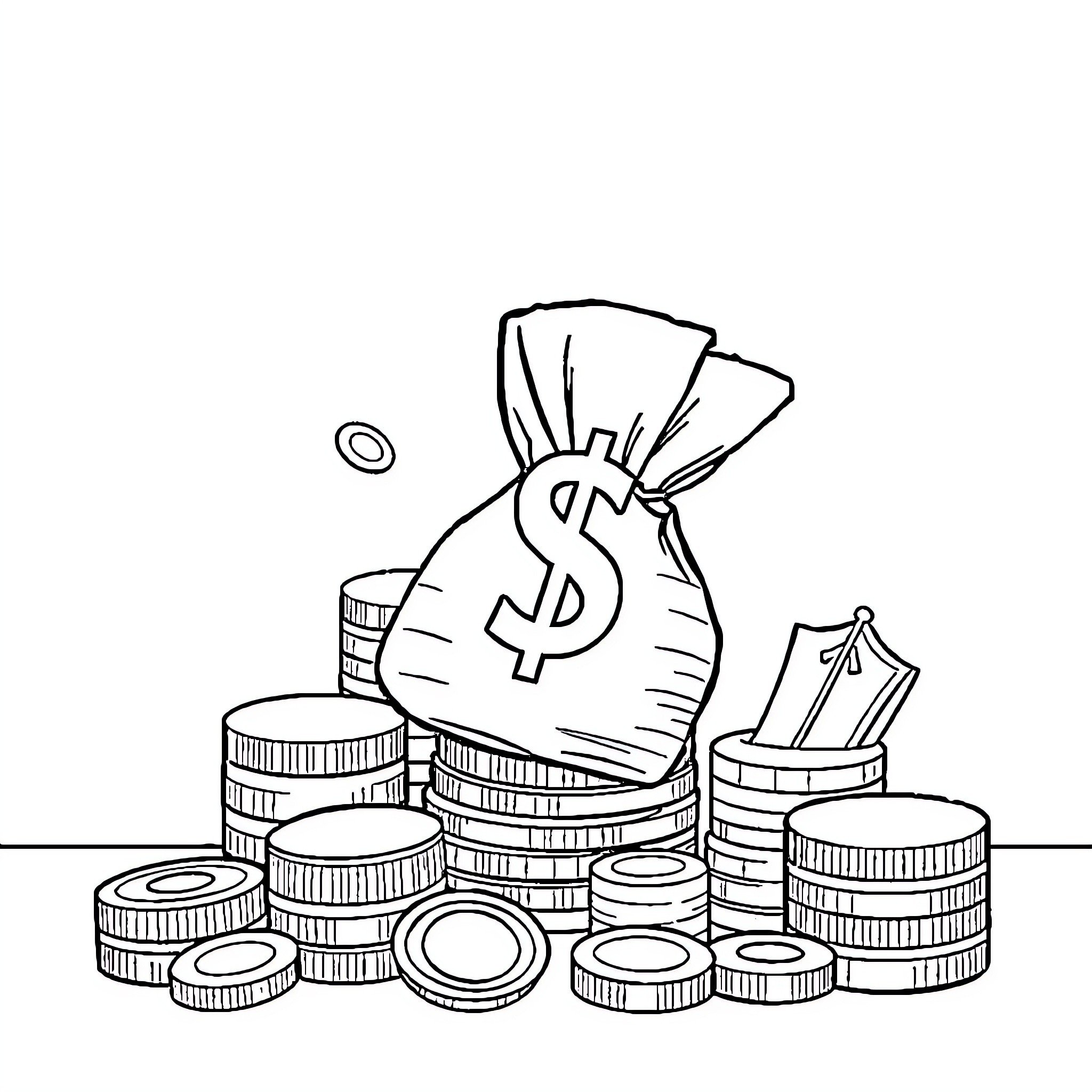 Best Investing Coloring Pages (Free Printable PDF)