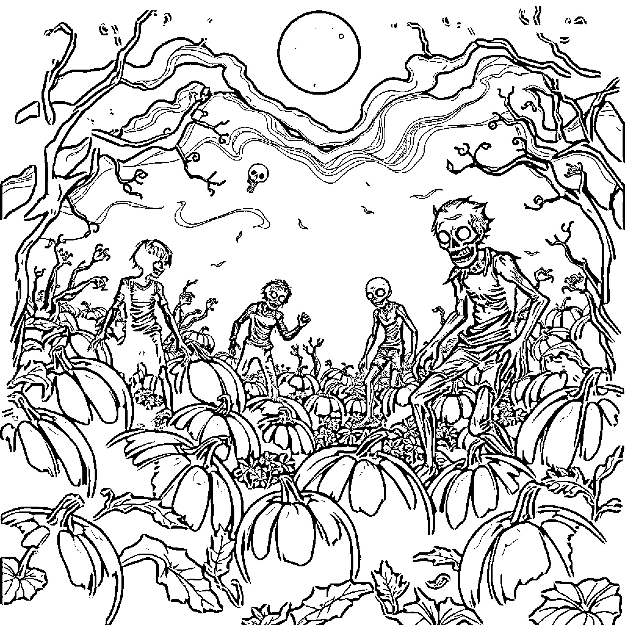 Best Zombie Coloring Pages (Free Printable PDF)