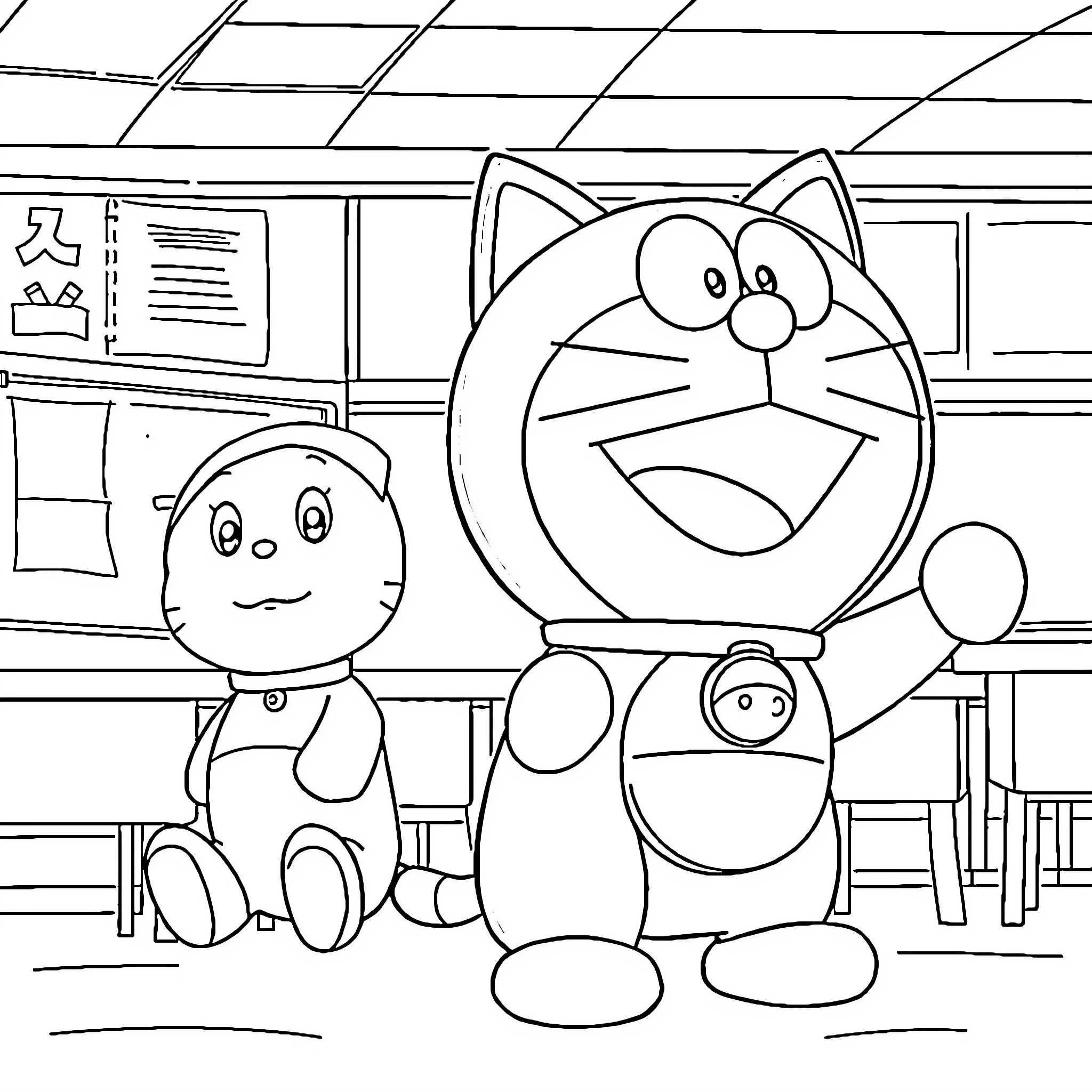 Best Doremon Coloring Pages (Free Printable PDF)