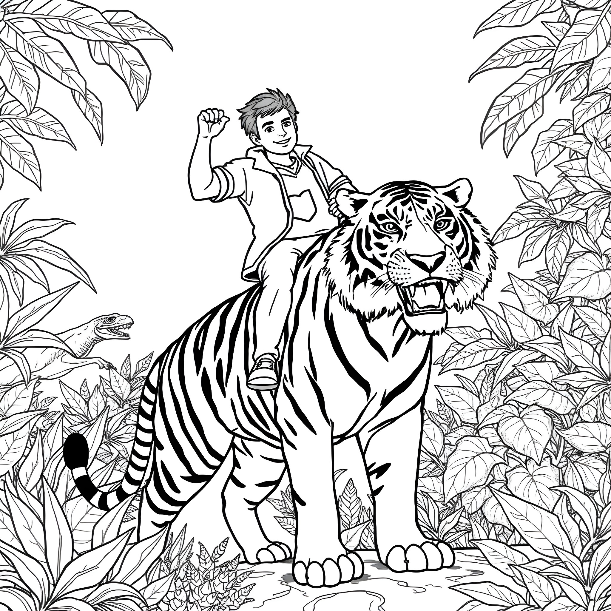 420 Best Tiger Coloring Pages (Free Printable PDFs)
