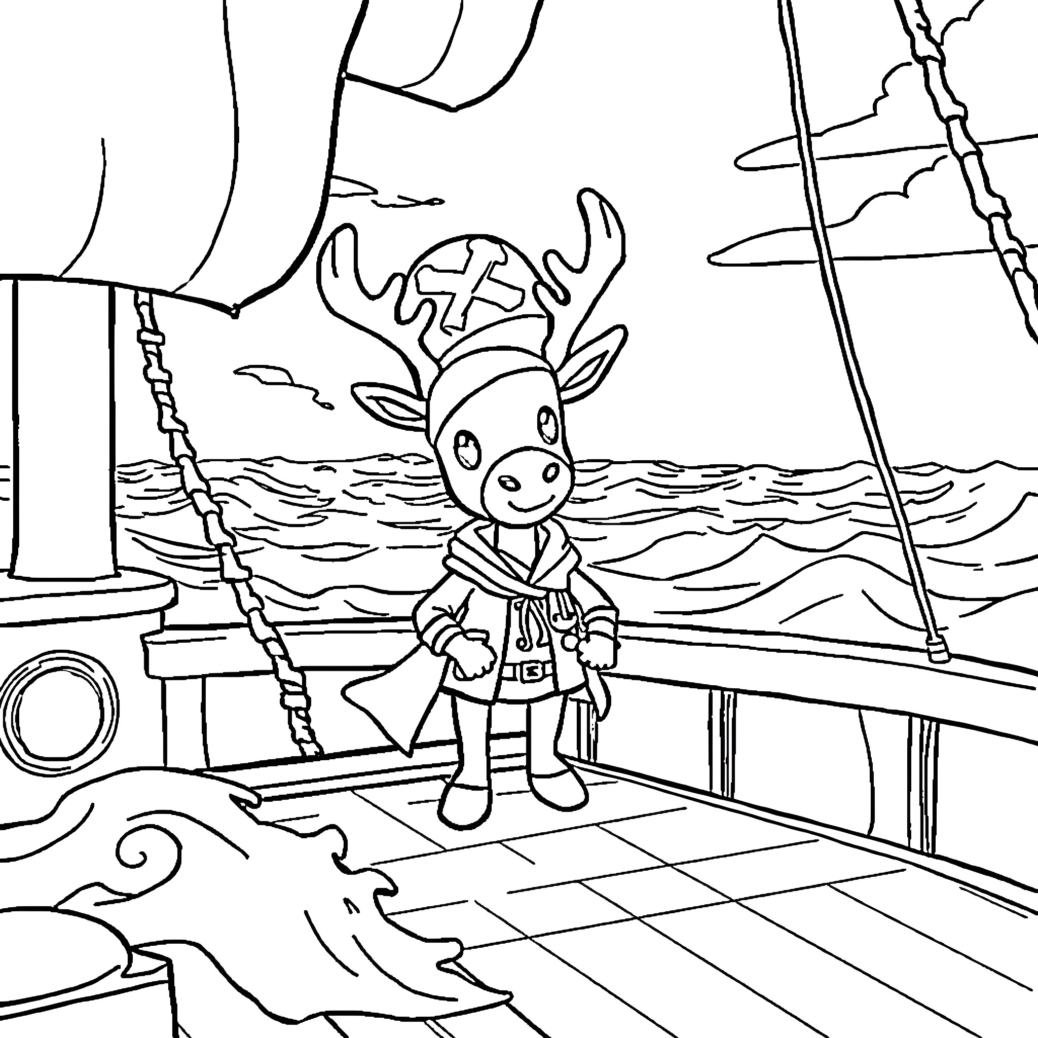 Best Tony Tony Chopper Coloring Pages (Free Printable PDF)