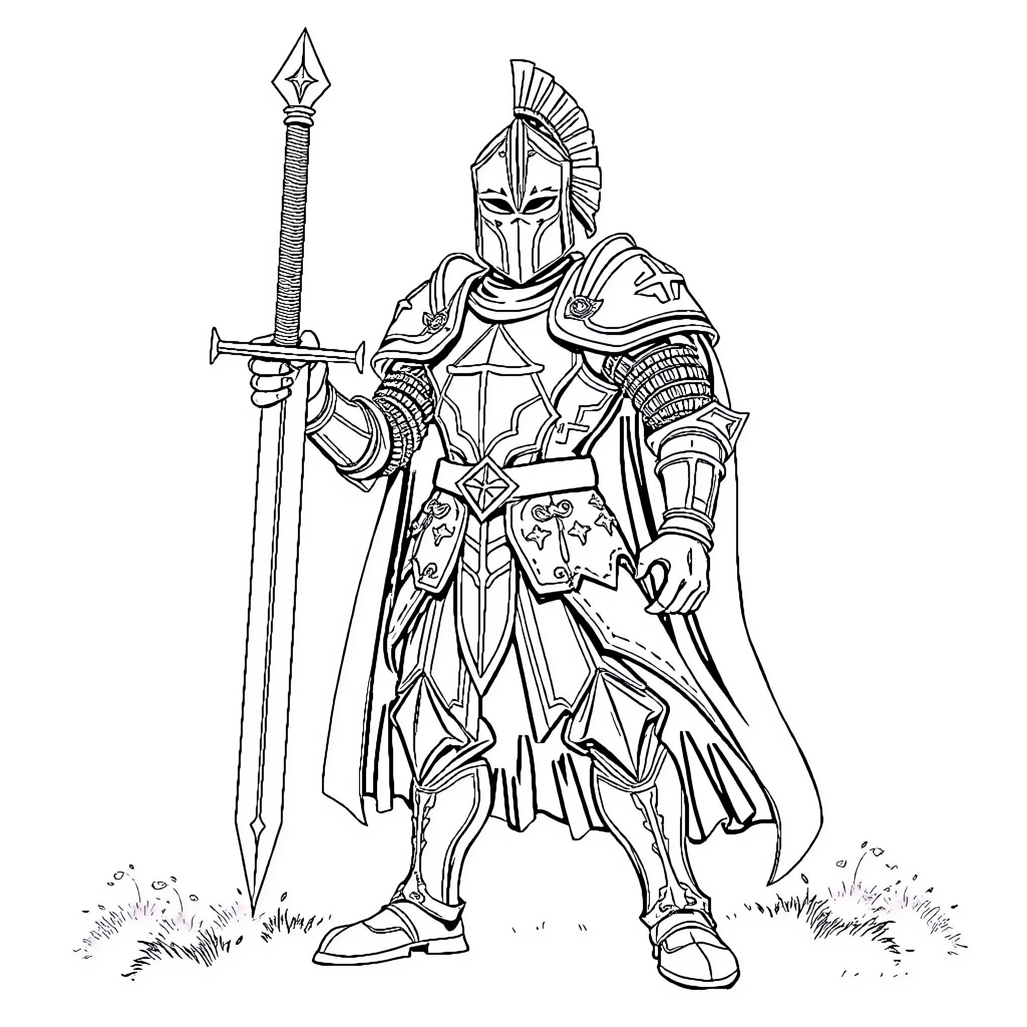 137 Best Knight Coloring Pages (Free Printable PDFs)