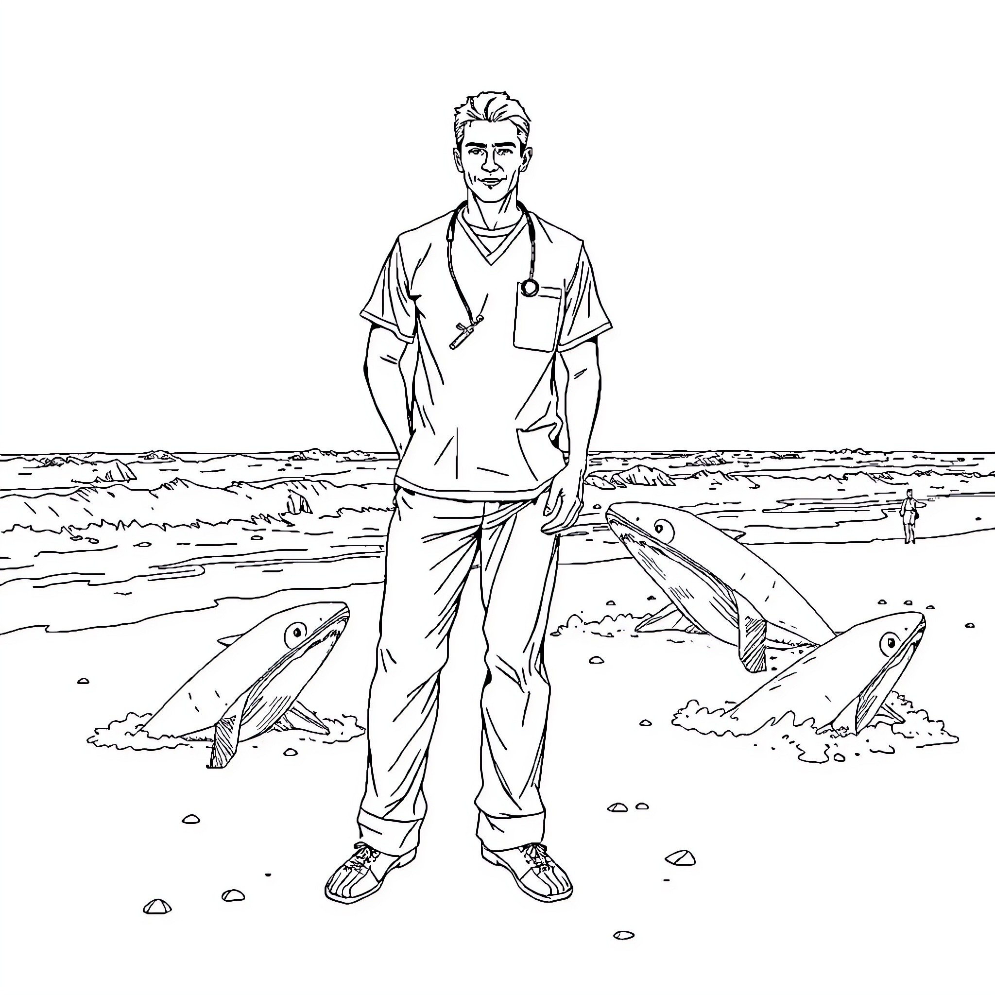 Best Surgeon Coloring Pages (Free Printable PDF)