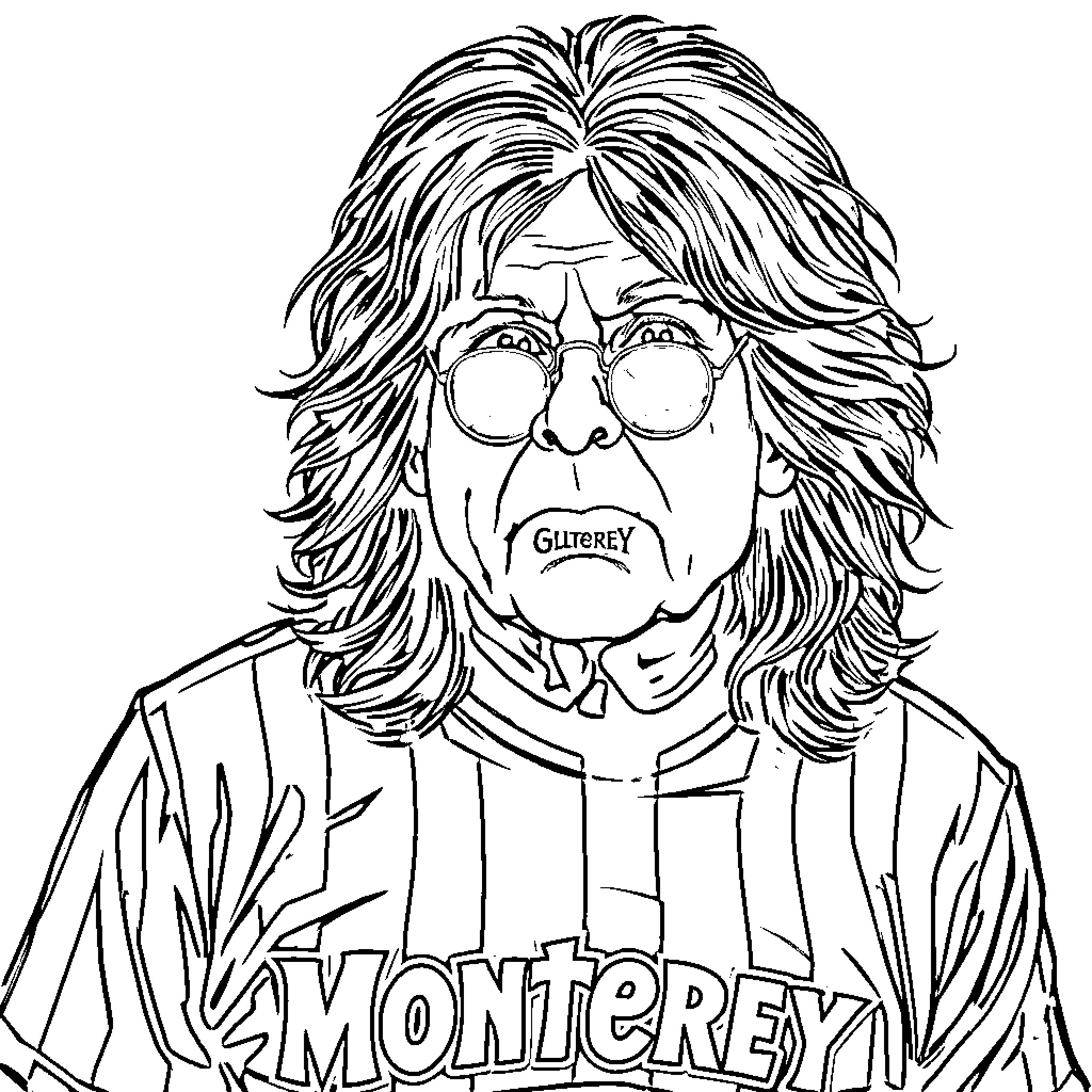 Best Ozzy Osbourne Coloring Pages (Free Printable PDF)