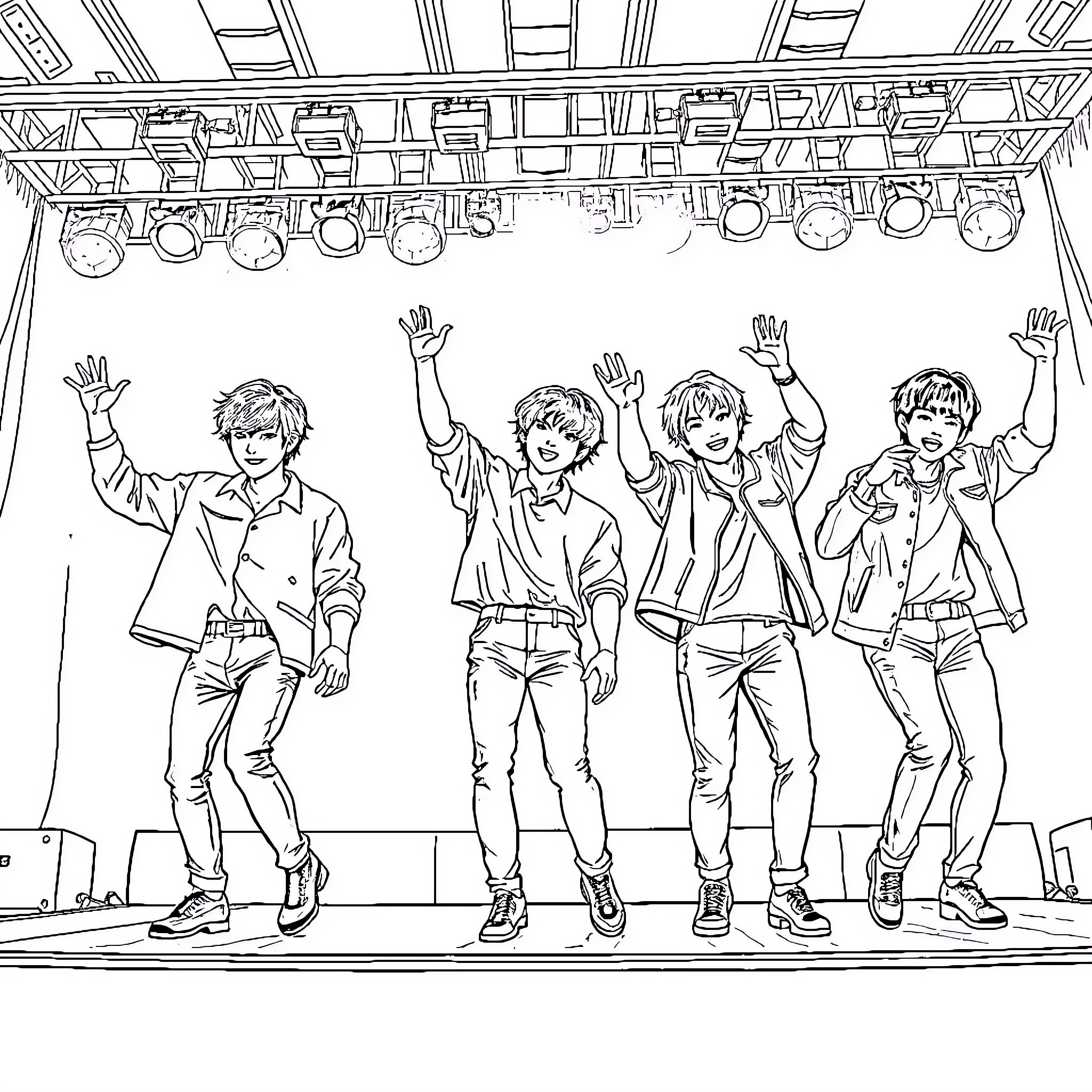 Best Stray Kids Coloring Pages (Free Printable PDF)