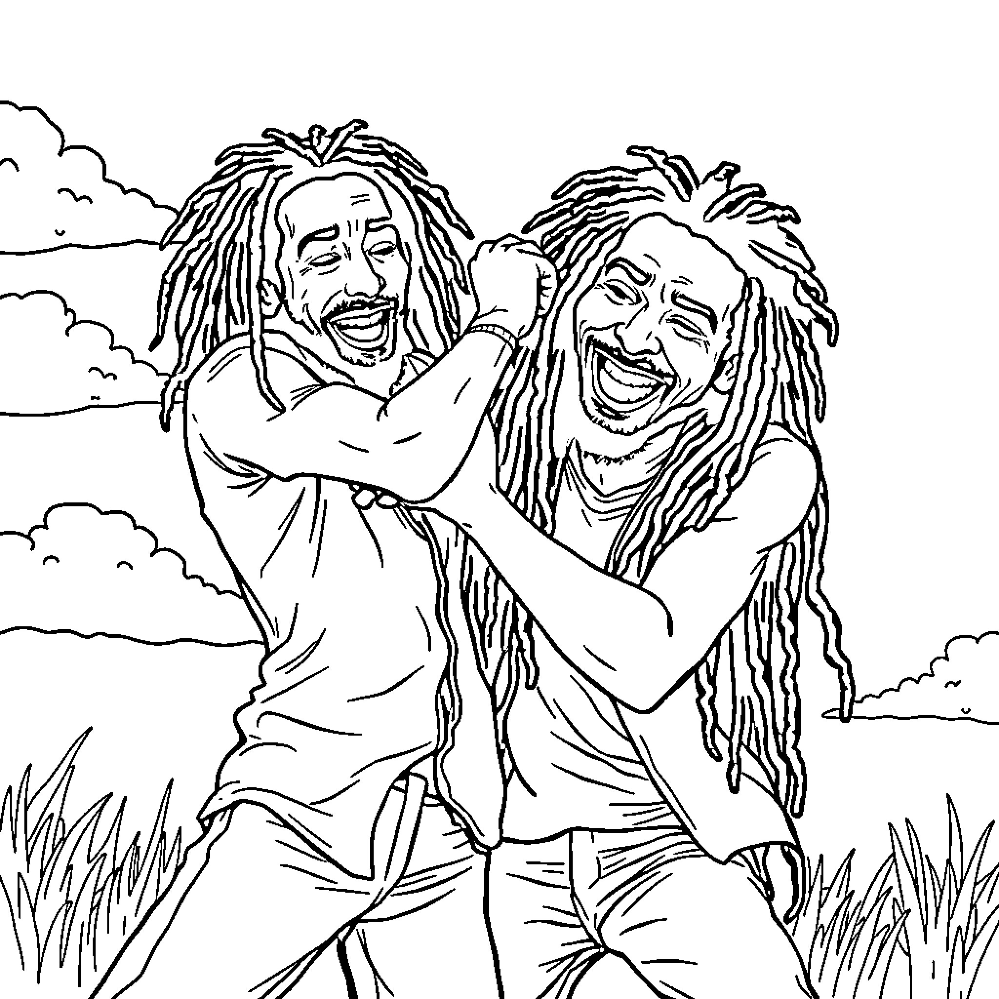 Best Bob Marley Coloring Pages (Free Printable PDF)