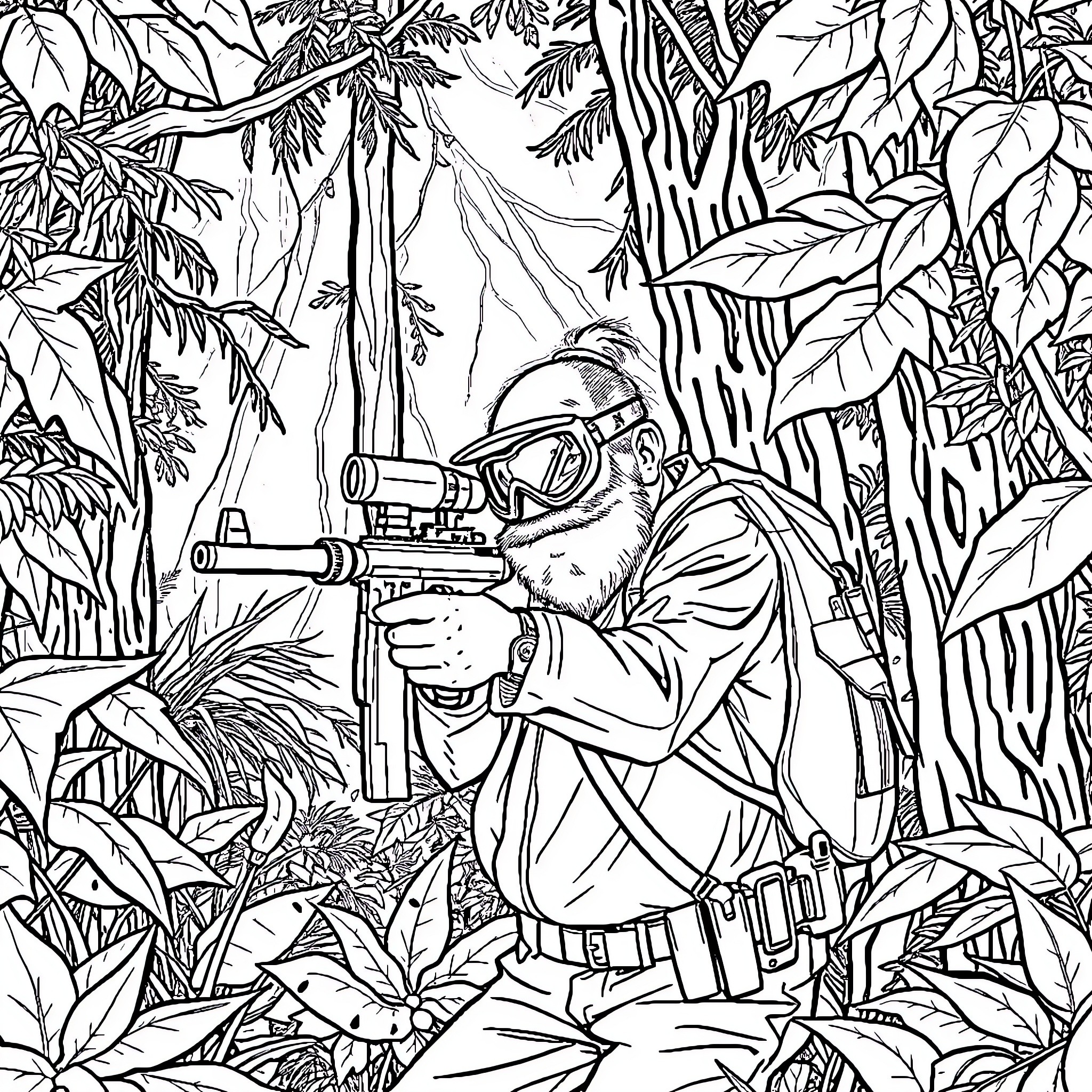 Best Paintball Coloring Pages (Free Printable PDF)