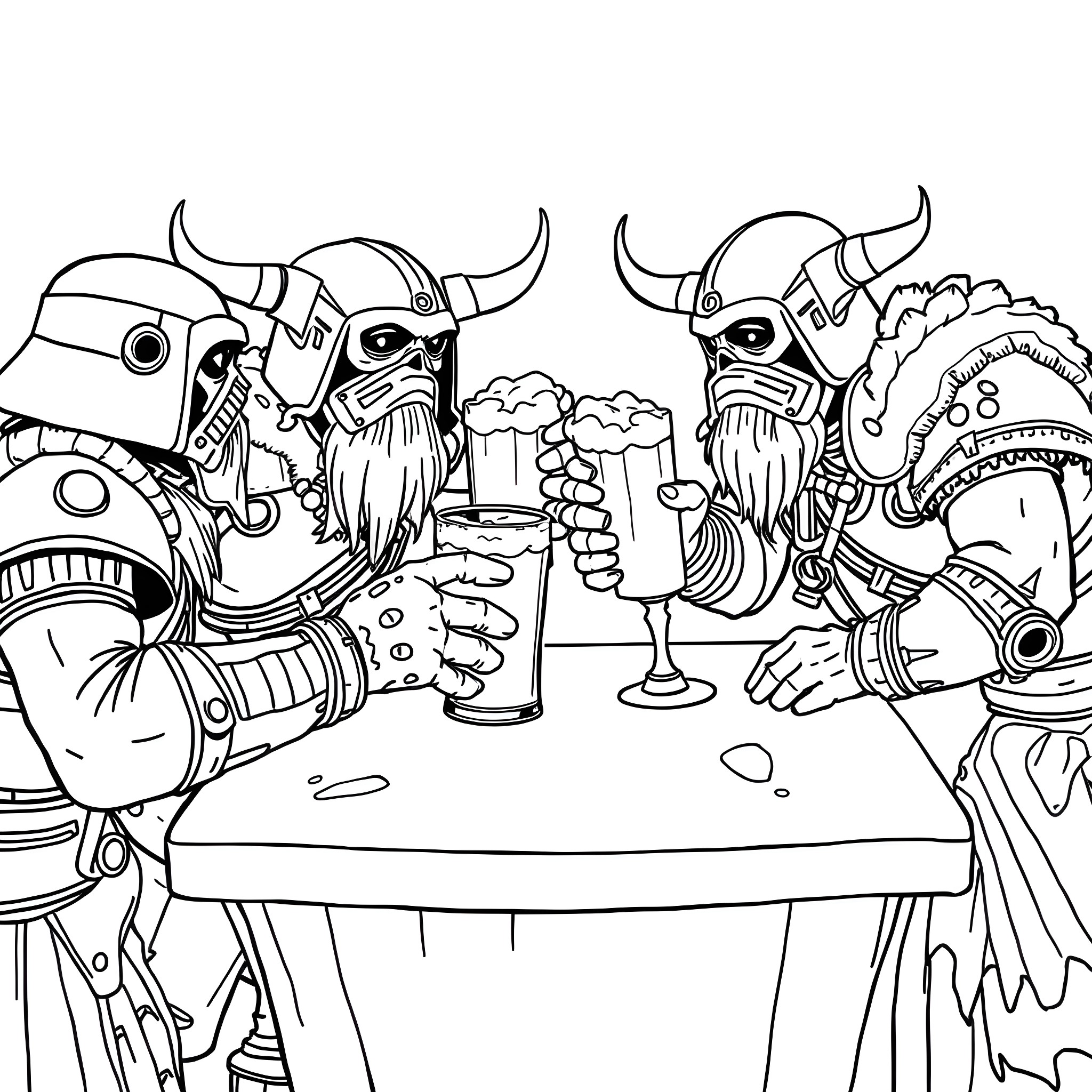 Best Adeptus Astartes Coloring Pages (Free Printable PDF)