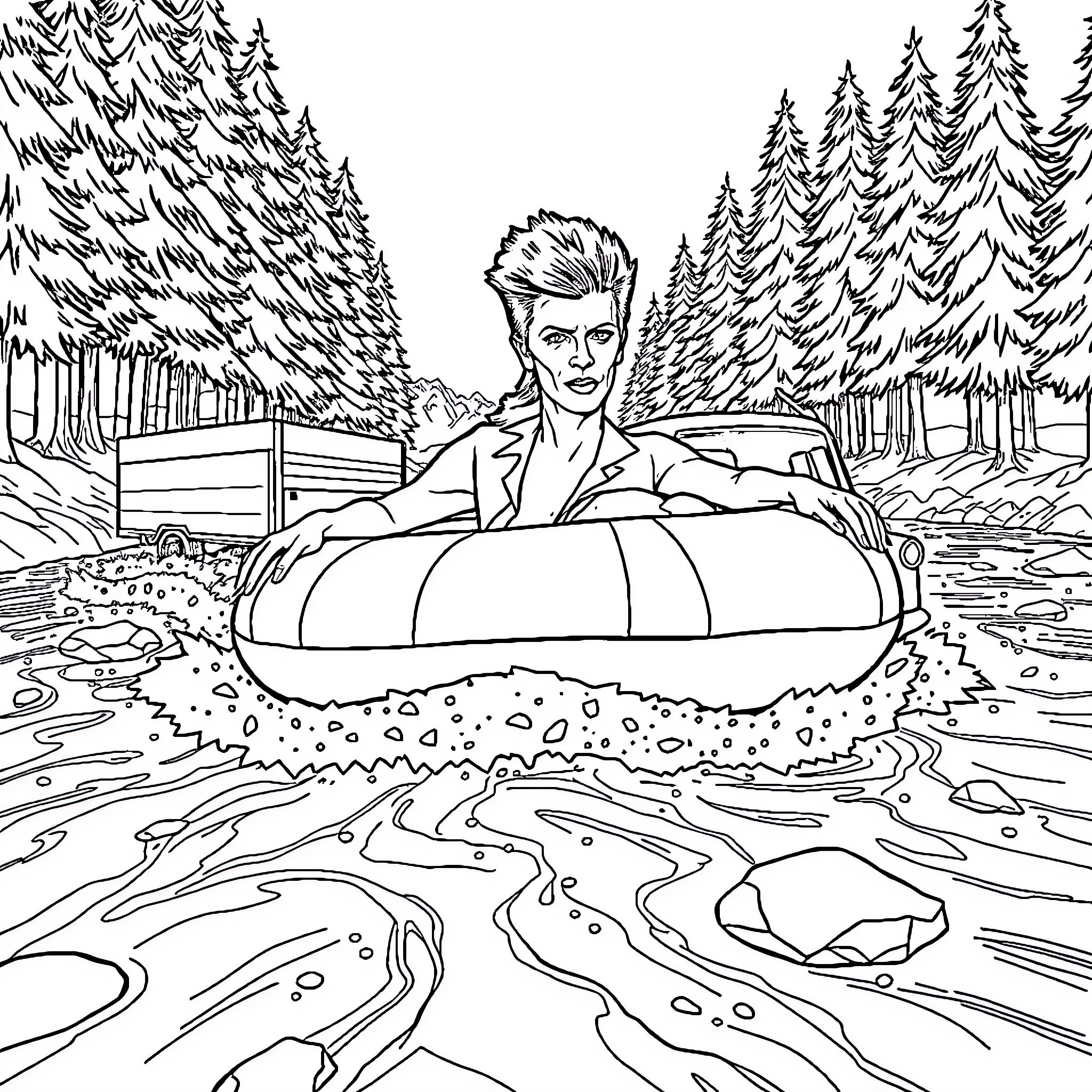 Best David Bowie Coloring Pages (Free Printable PDF)