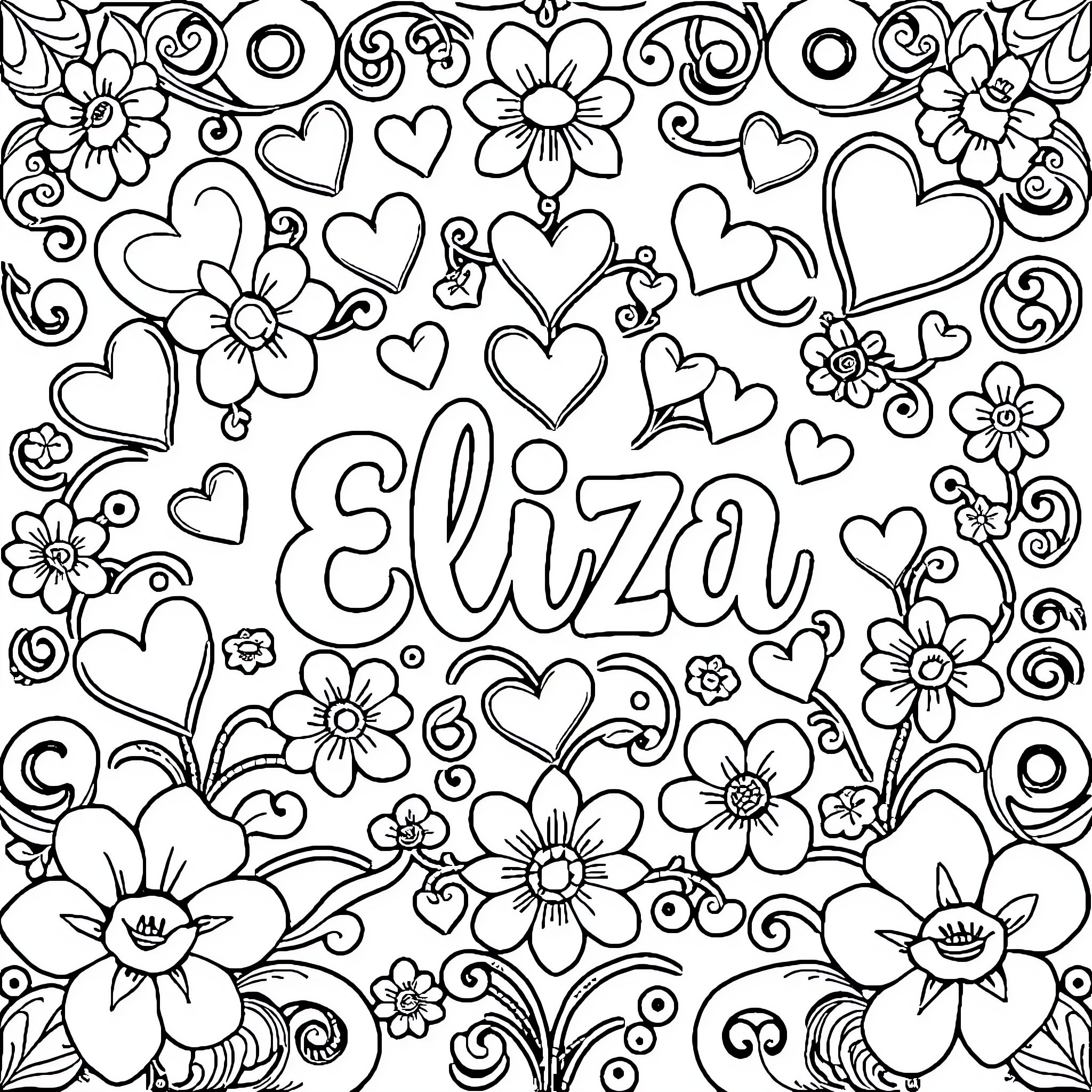 Best Eliza Coloring Pages (Free Printable PDF)