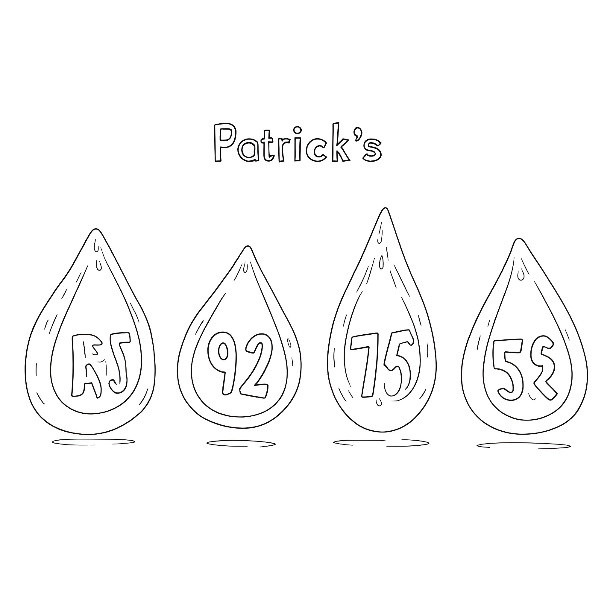 3 Best Water Droplet Coloring Pages (Free Printable PDFs)