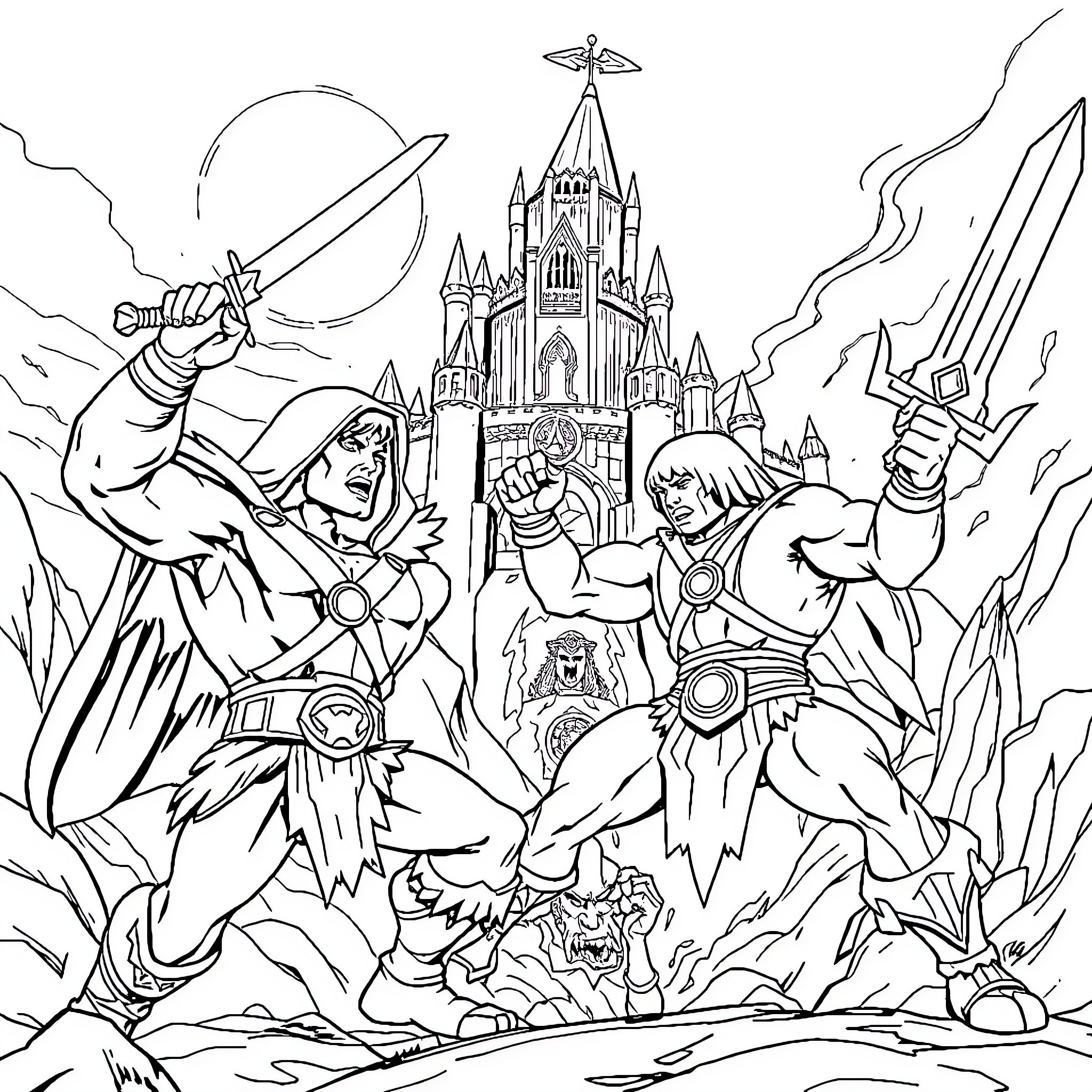 Best He-Man Coloring Pages (Free Printable PDF)