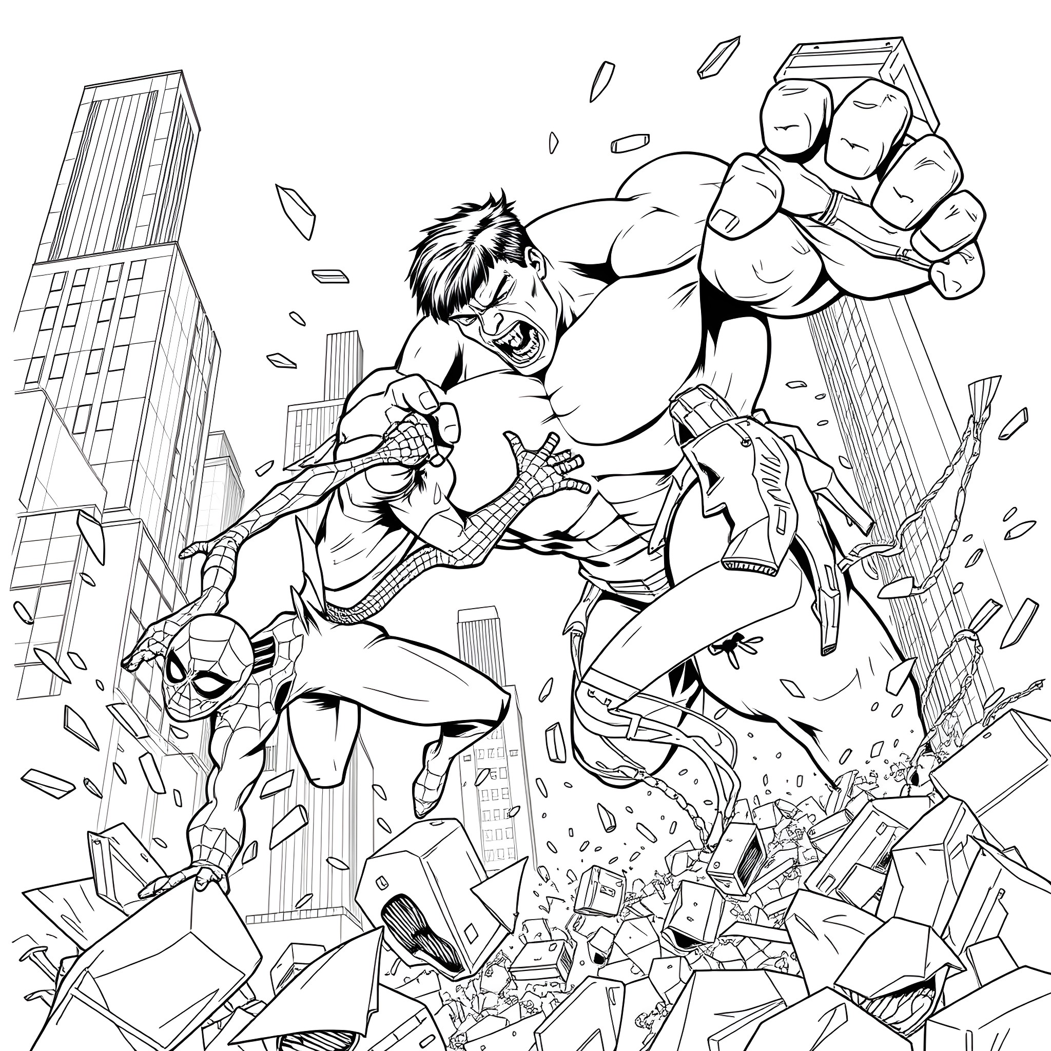 69 Best Hulk Coloring Pages (Free Printable PDFs)