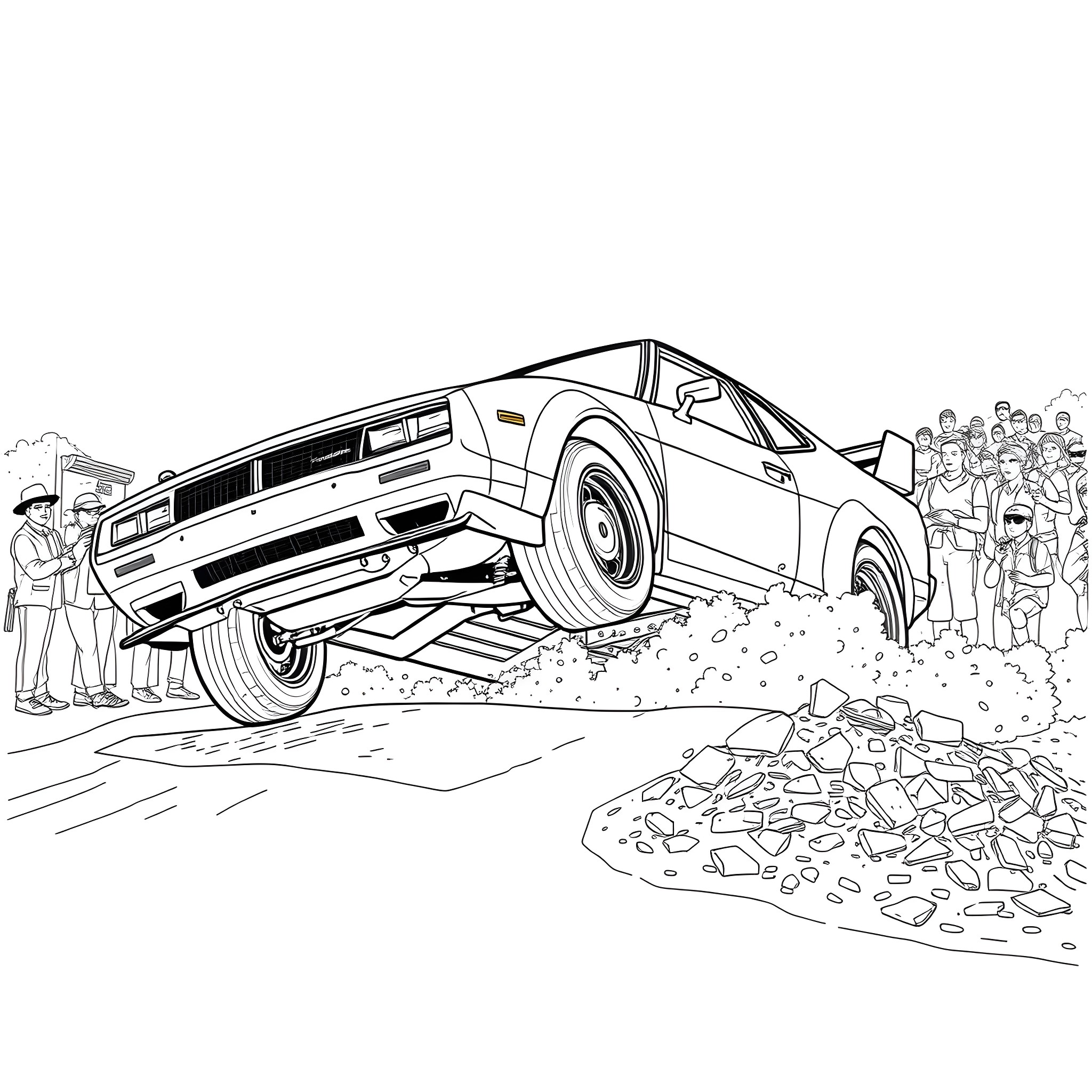 101 Best Car Coloring Pages (Free Printable PDFs)