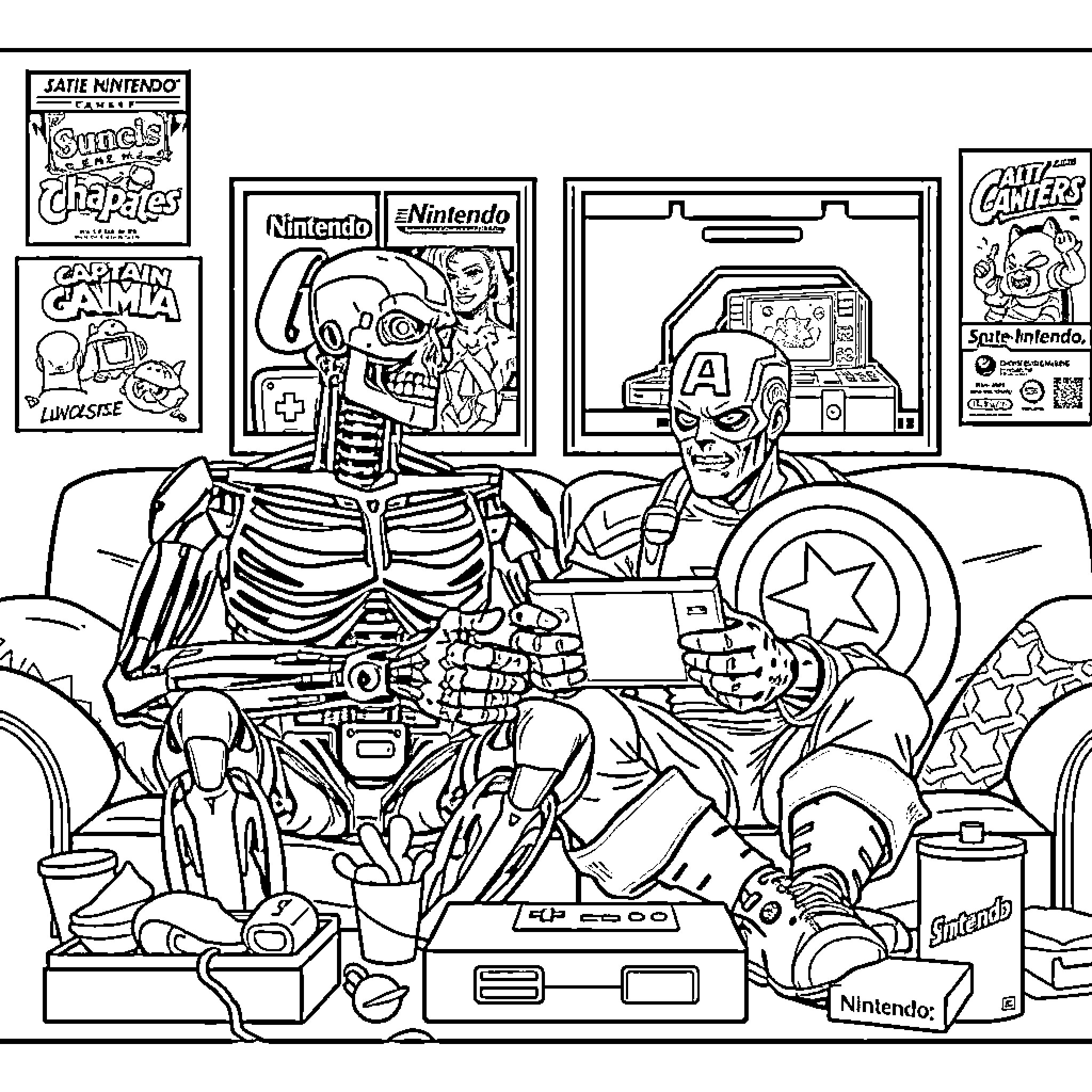Best Terminator Coloring Pages (Free Printable PDF)