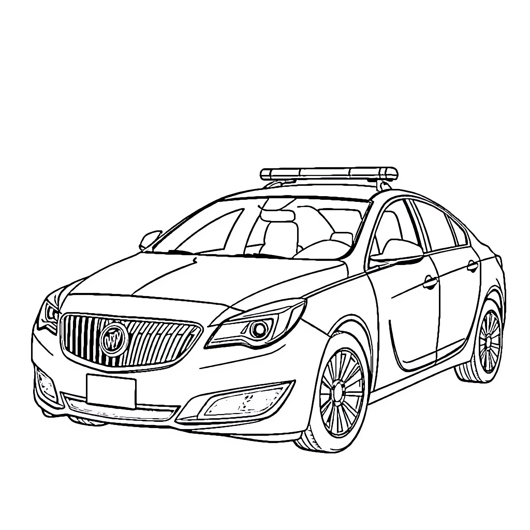 Best Buick Coloring Pages (Free Printable PDF)