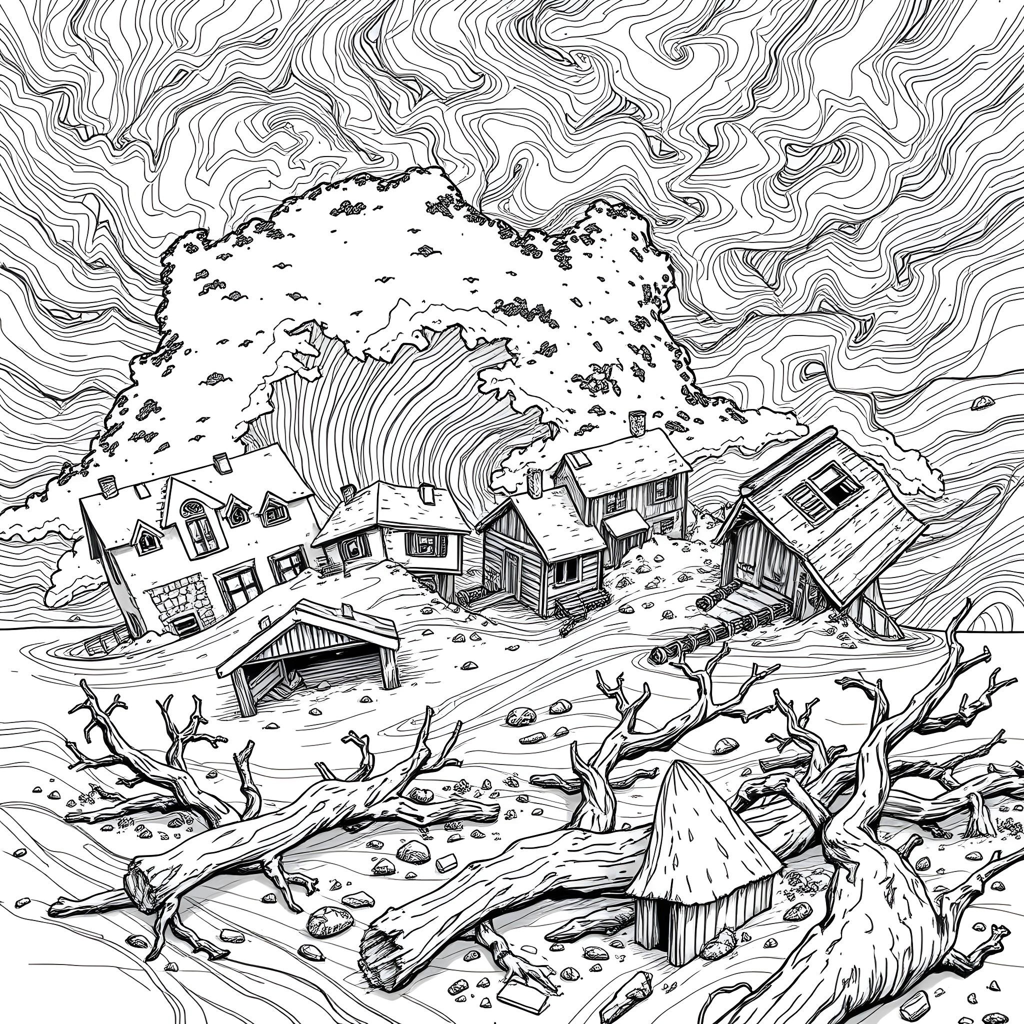 Best Hurricane Coloring Pages (Free Printable PDF)