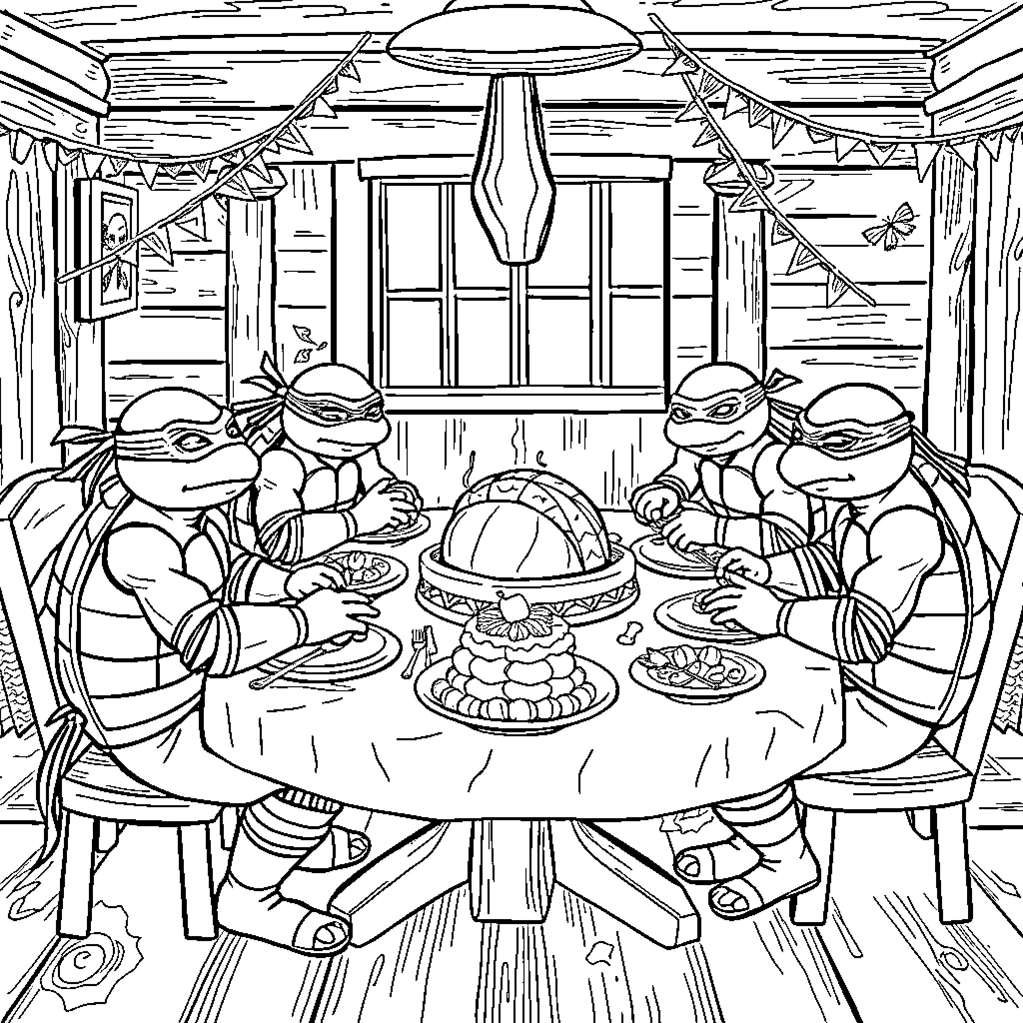Best Ninja Turtle Coloring Pages (Free Printable PDF)