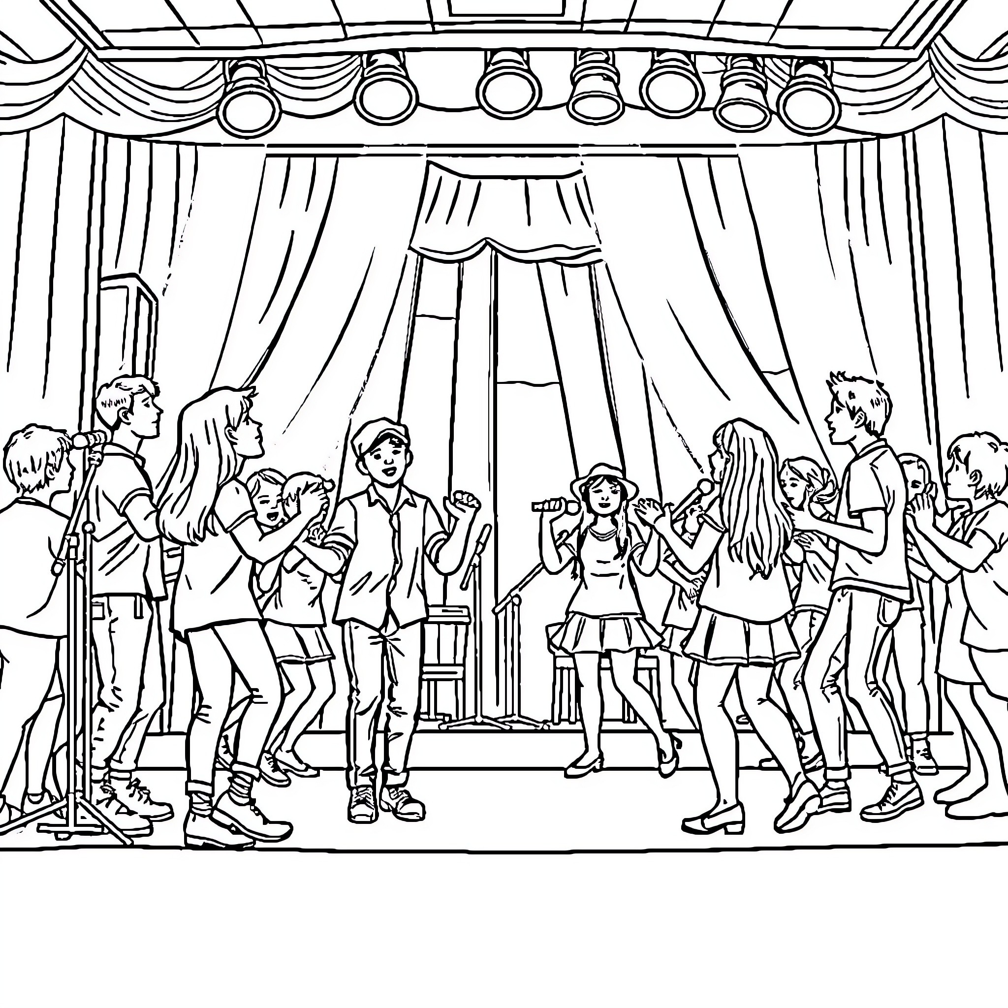 Best High School Musical Coloring Pages (Free Printable PDF)