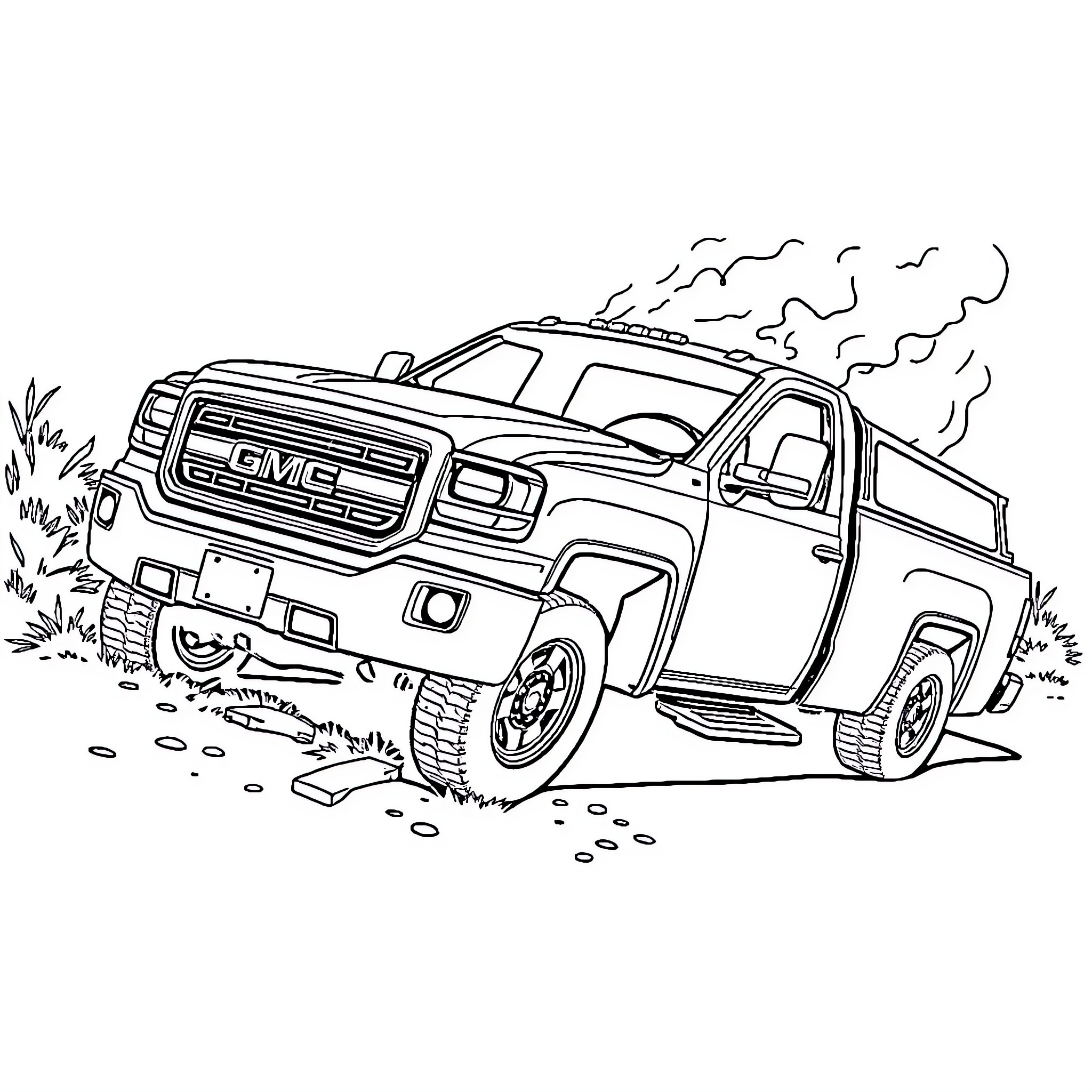 Best Gmc Coloring Pages (Free Printable PDF)