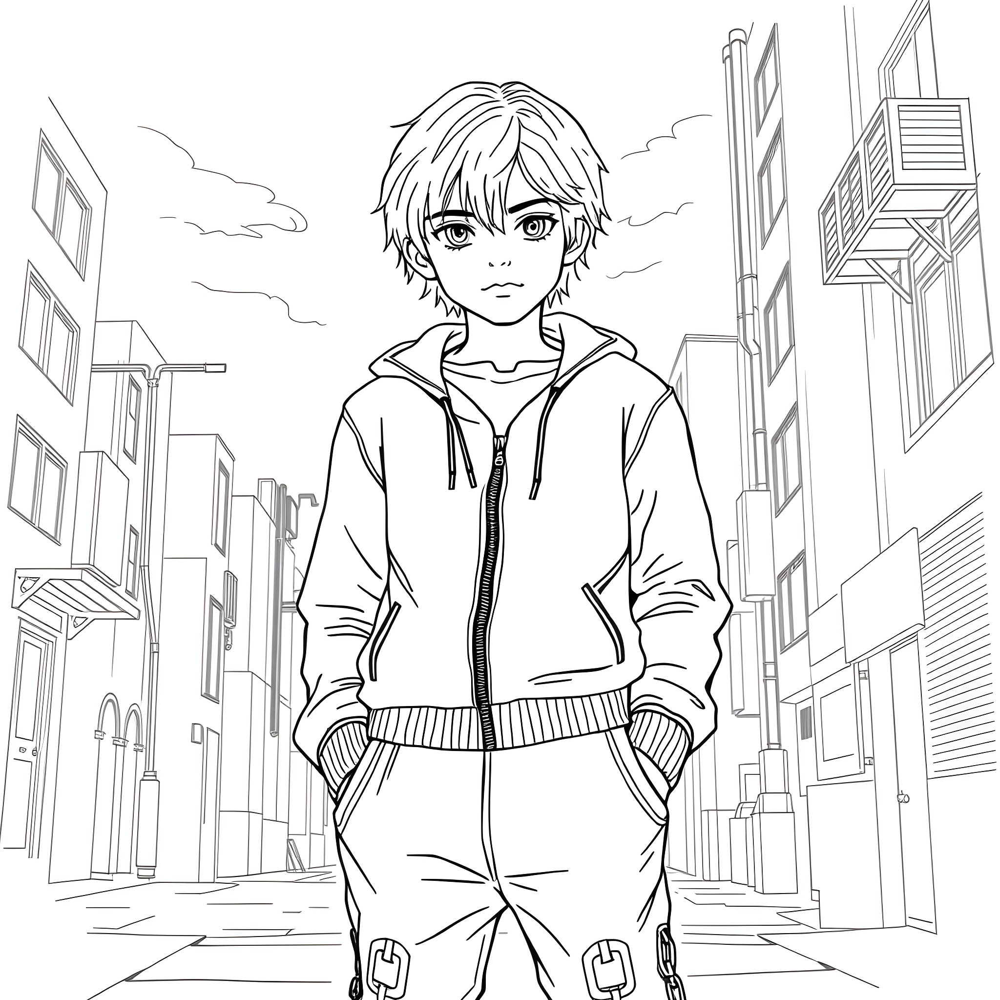 152 Best Boy Coloring Pages (Free Printable PDFs)